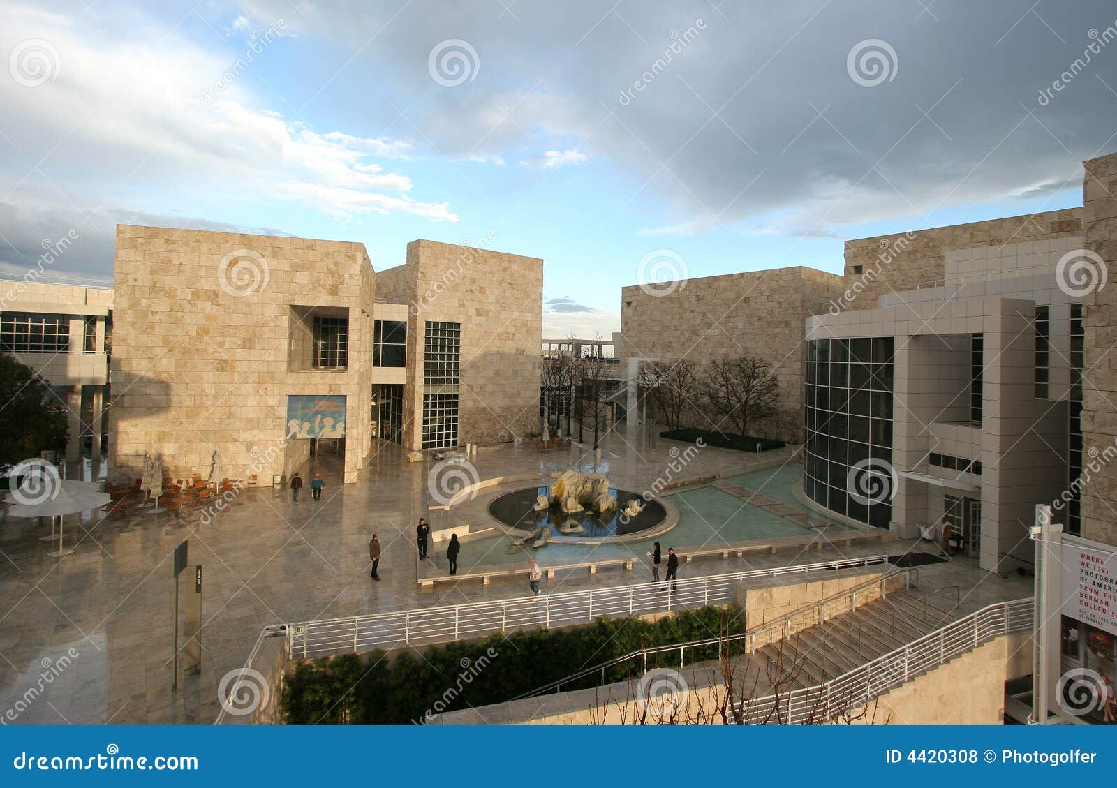 El Centro De Getty, Los Ángeles, California Foto de archivo editorial ...