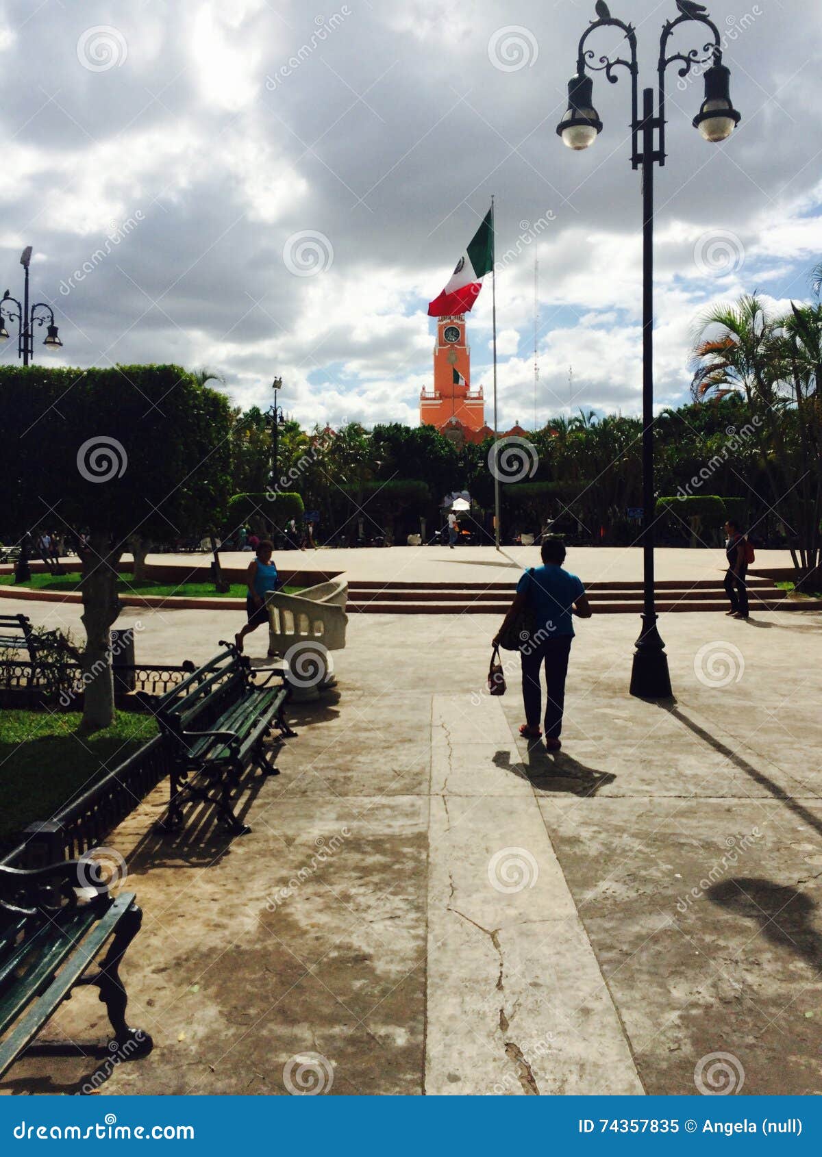 El centro Merida editorial image. Image of downtown, centro - 74357835