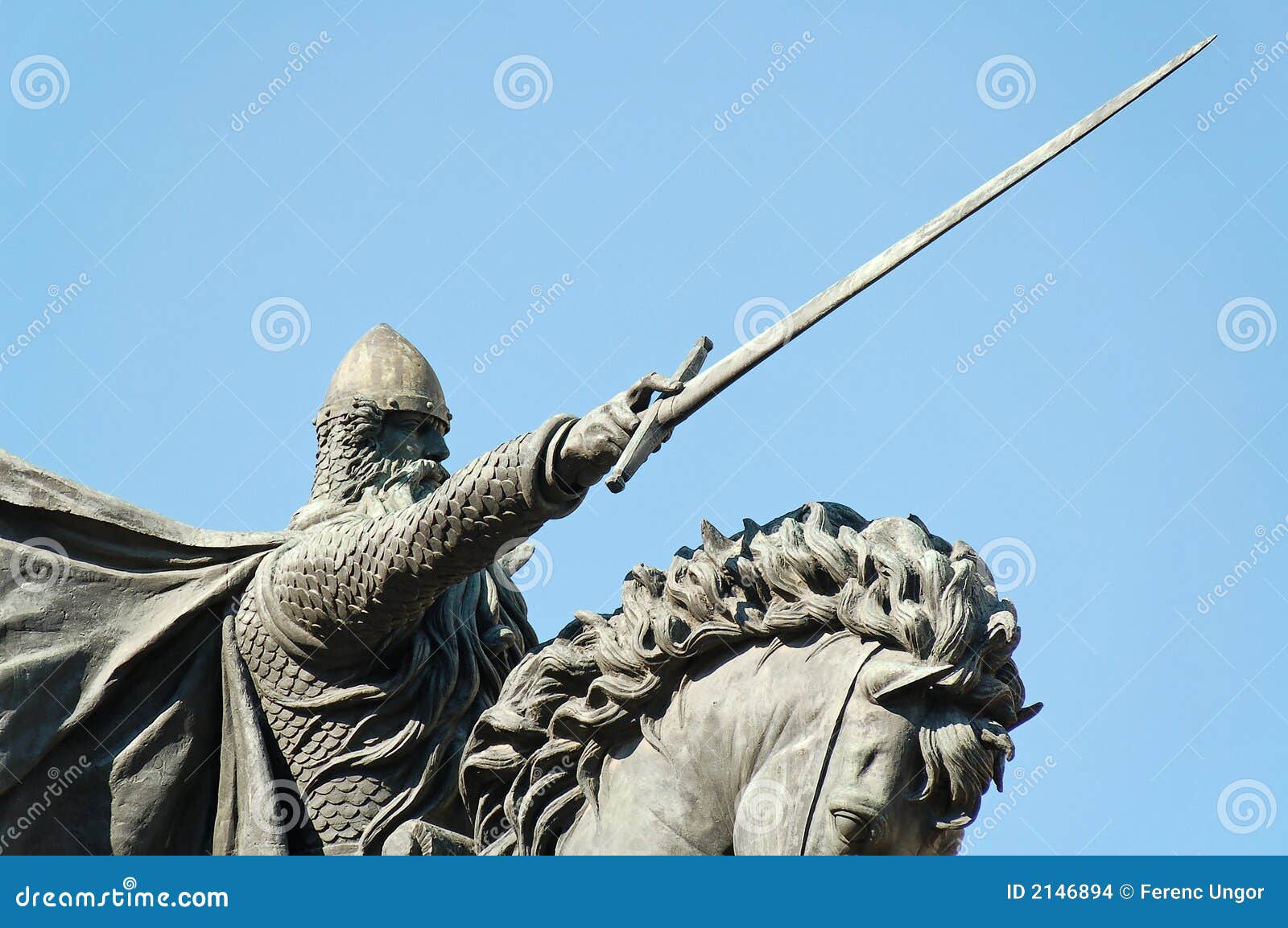 El Cid stock photo. Image of unsheathe, europe, rising - 2146894