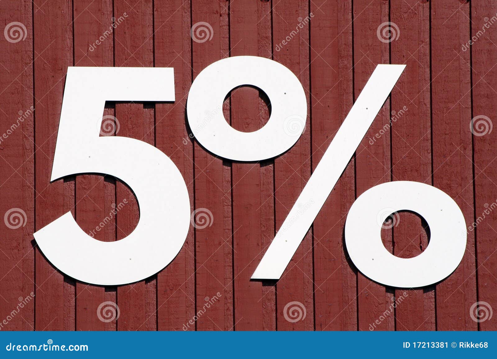 El cinco por ciento imagen de archivo. Imagen de cinco - 17213381