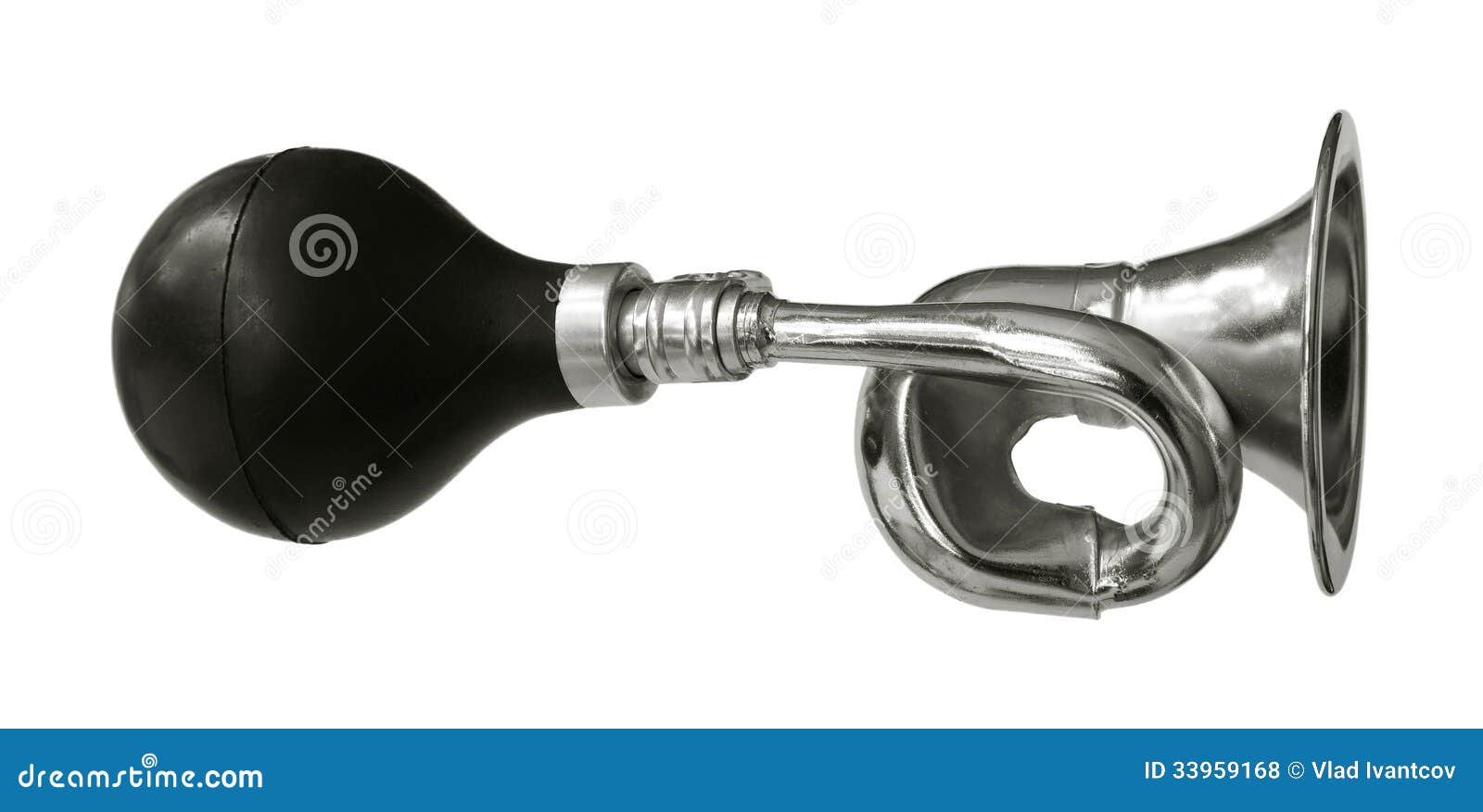 El claxon. foto de archivo. Imagen de nadie, alerta, peligro - 33959168