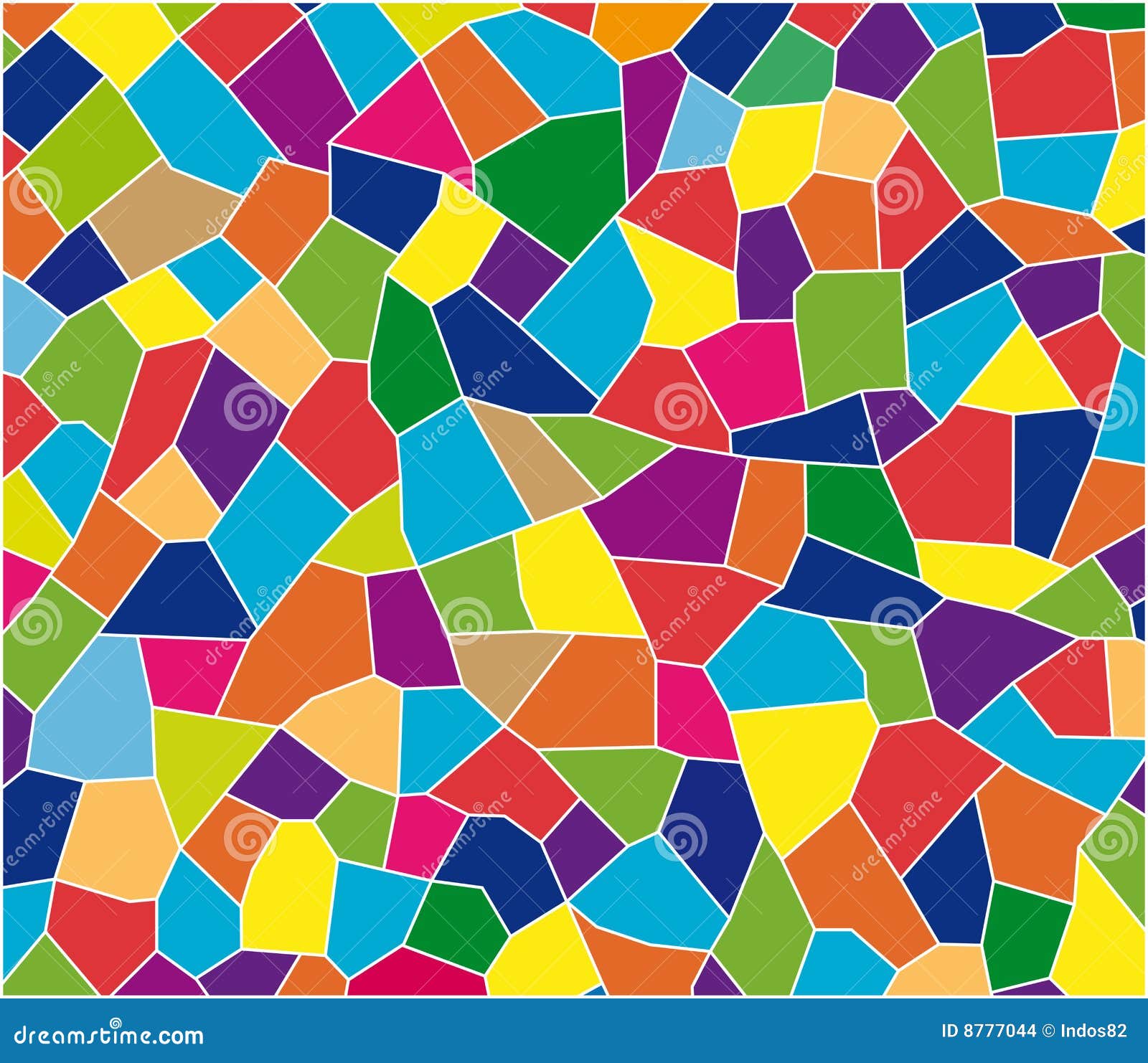El Color Embaldosa El Mosaico Ilustración del Vector - Ilustración de ...