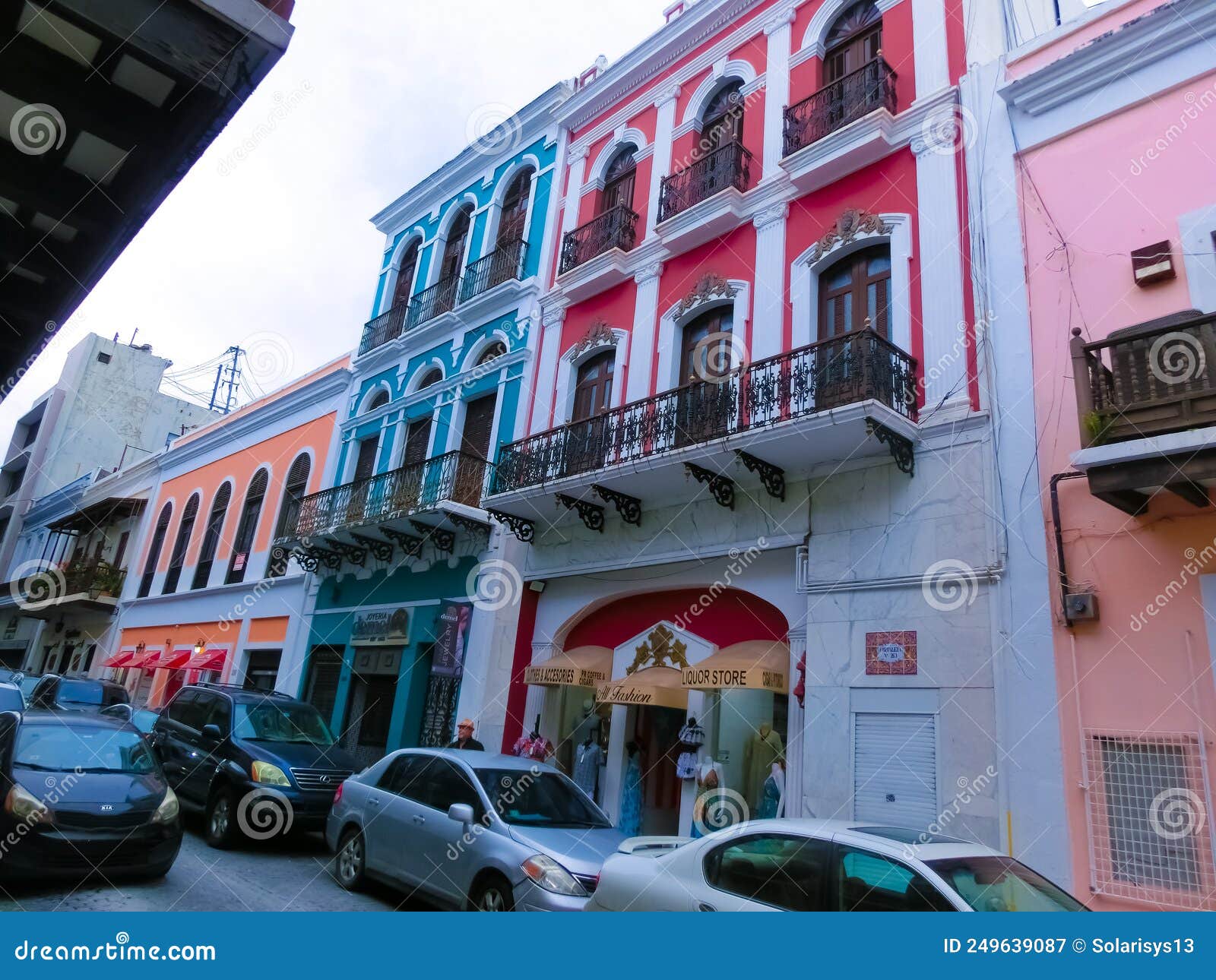 El Colorido Edificio De San Juan Puerto Rico Fotografía editorial ... El Colorido Edificio De San Juan Puerto Rico Fotografía editorial ...
