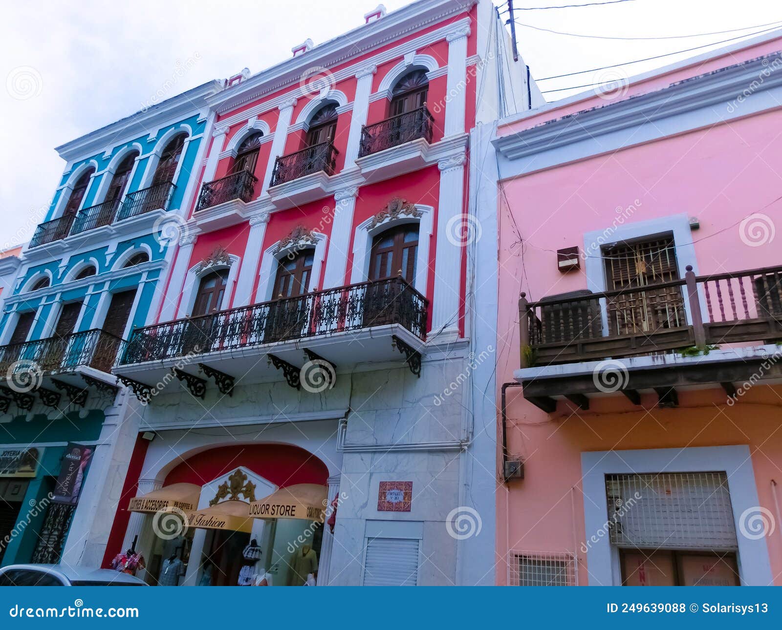 El Colorido Edificio De San Juan Puerto Rico Foto de archivo editorial ... El Colorido Edificio De San Juan Puerto Rico Foto de archivo editorial ...