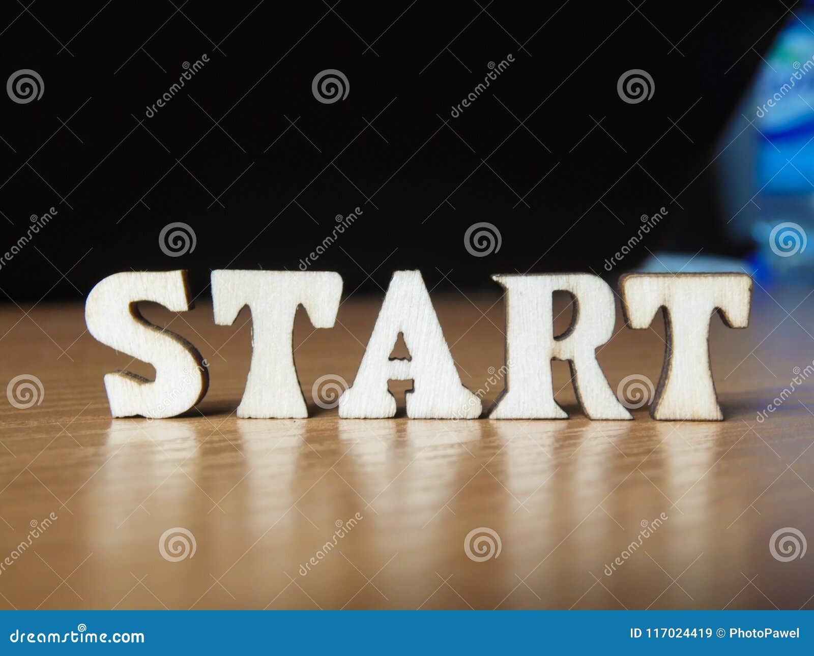 El comienzo de la palabra imagen de archivo. Imagen de estrategia ...