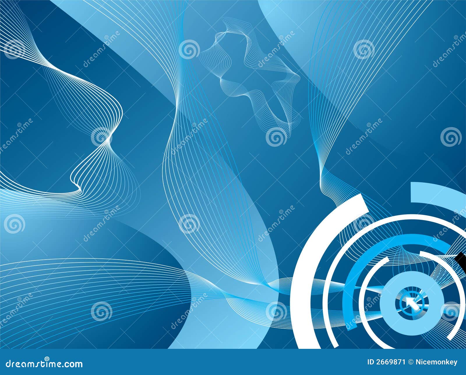 El concepto irradia ilustración del vector. Ilustración de simplicidad ...