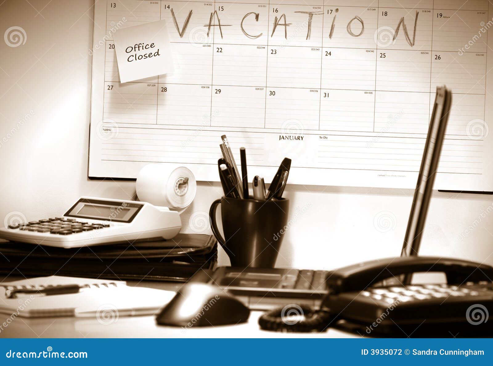 El Día Pasado Antes De Vacaciones Foto de archivo - Imagen de plan ...