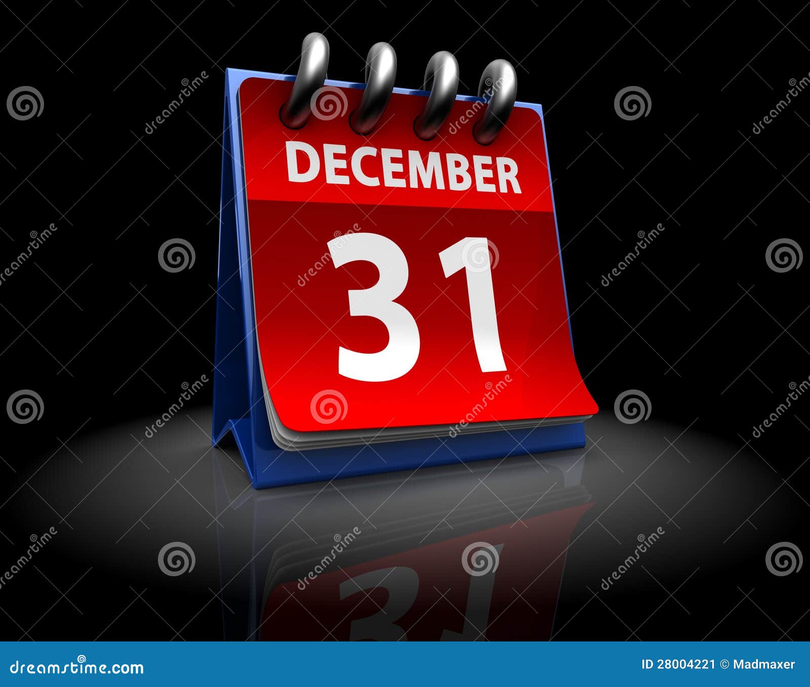 El día pasado de año stock de ilustración. Ilustración de partido ...