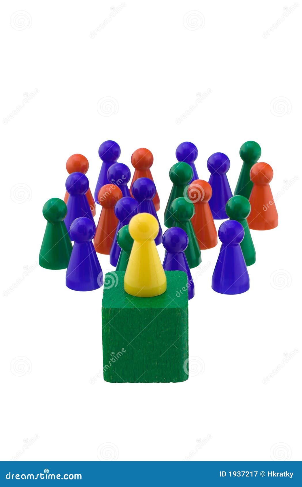 El destacarse imagen de archivo. Imagen de standing, conceptual - 1937217