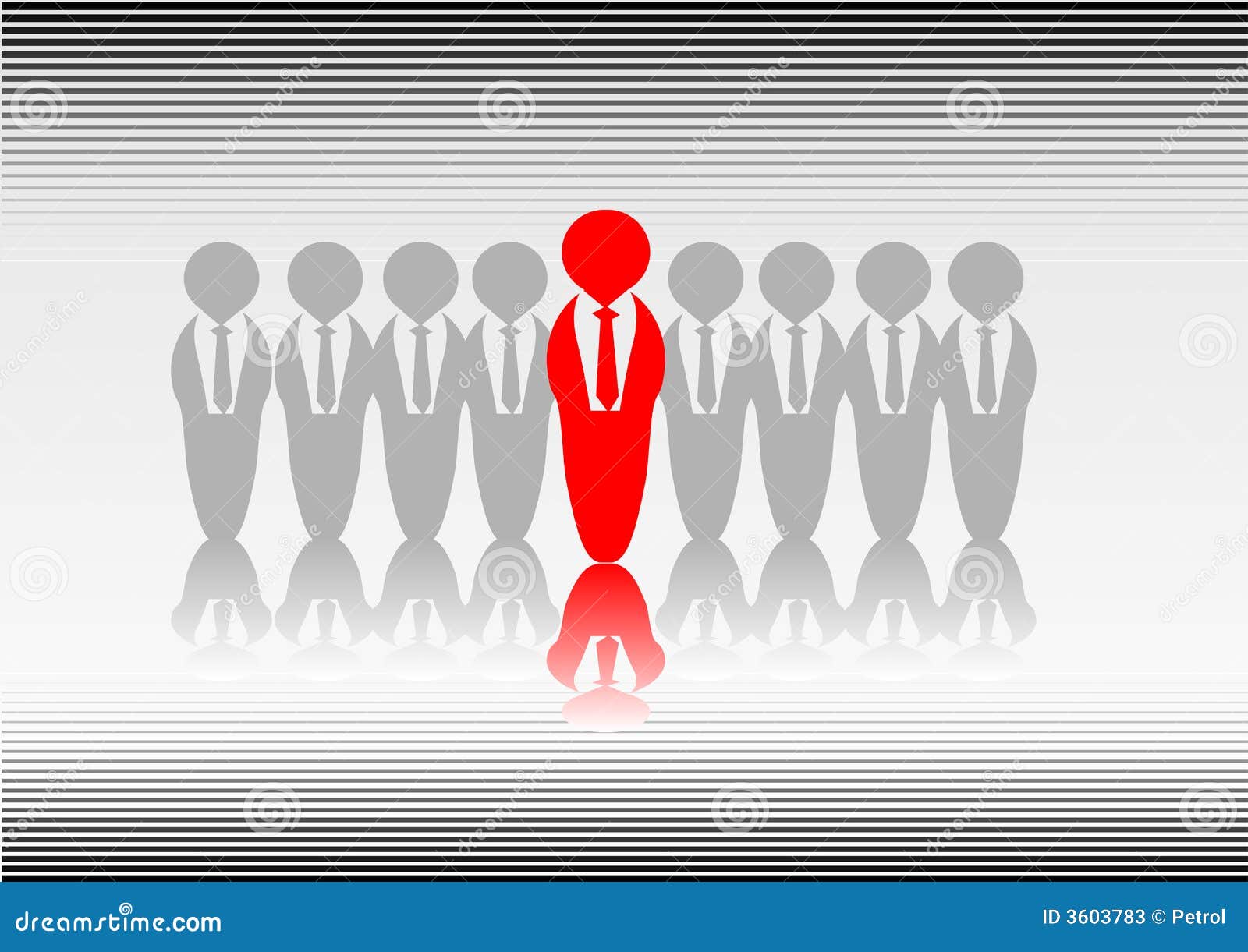 El destacarse ilustración del vector. Ilustración de soporte - 3603783