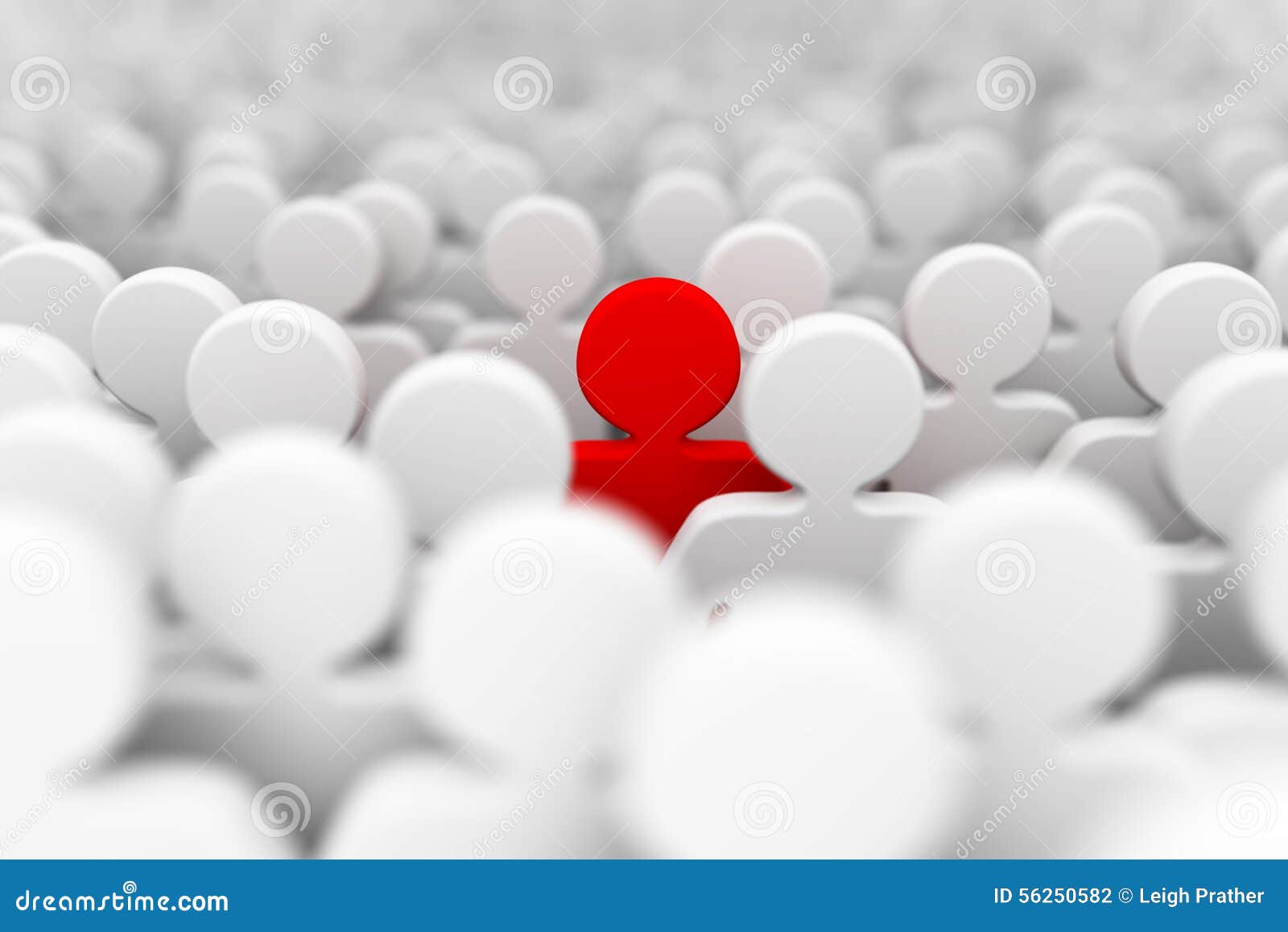 El destacarse stock de ilustración. Ilustración de concepto - 56250582