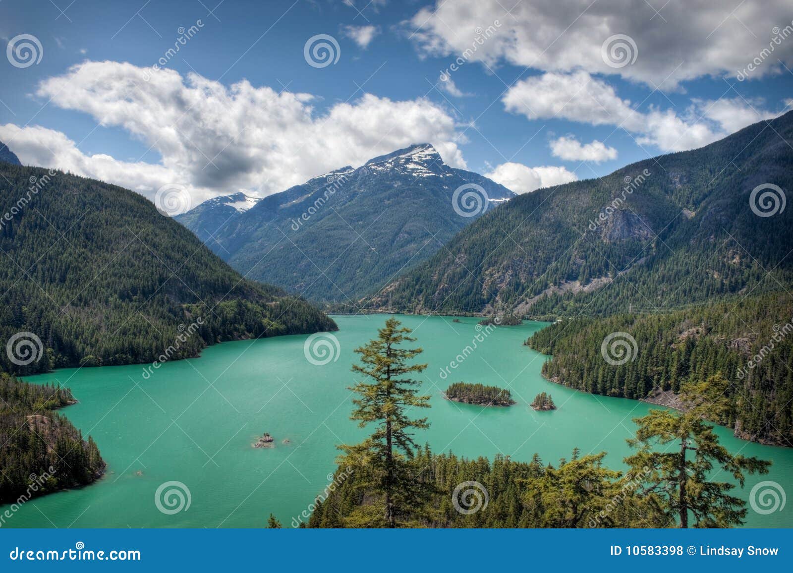 Diablo Lake, North Cascades National Park Royalty-Free Stock ...