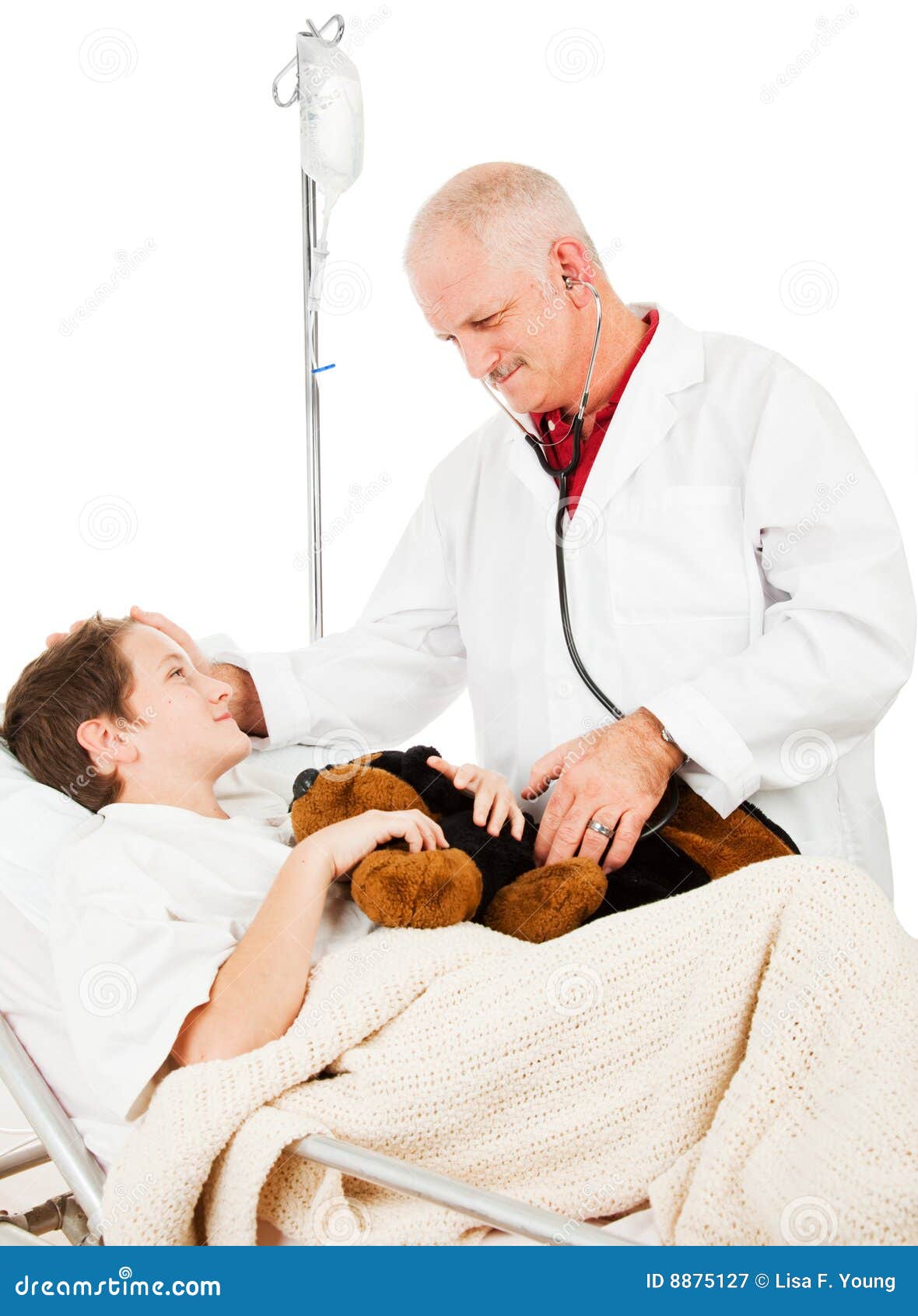 El doctor Patient Trust imagen de archivo. Imagen de cuidado - 8875127