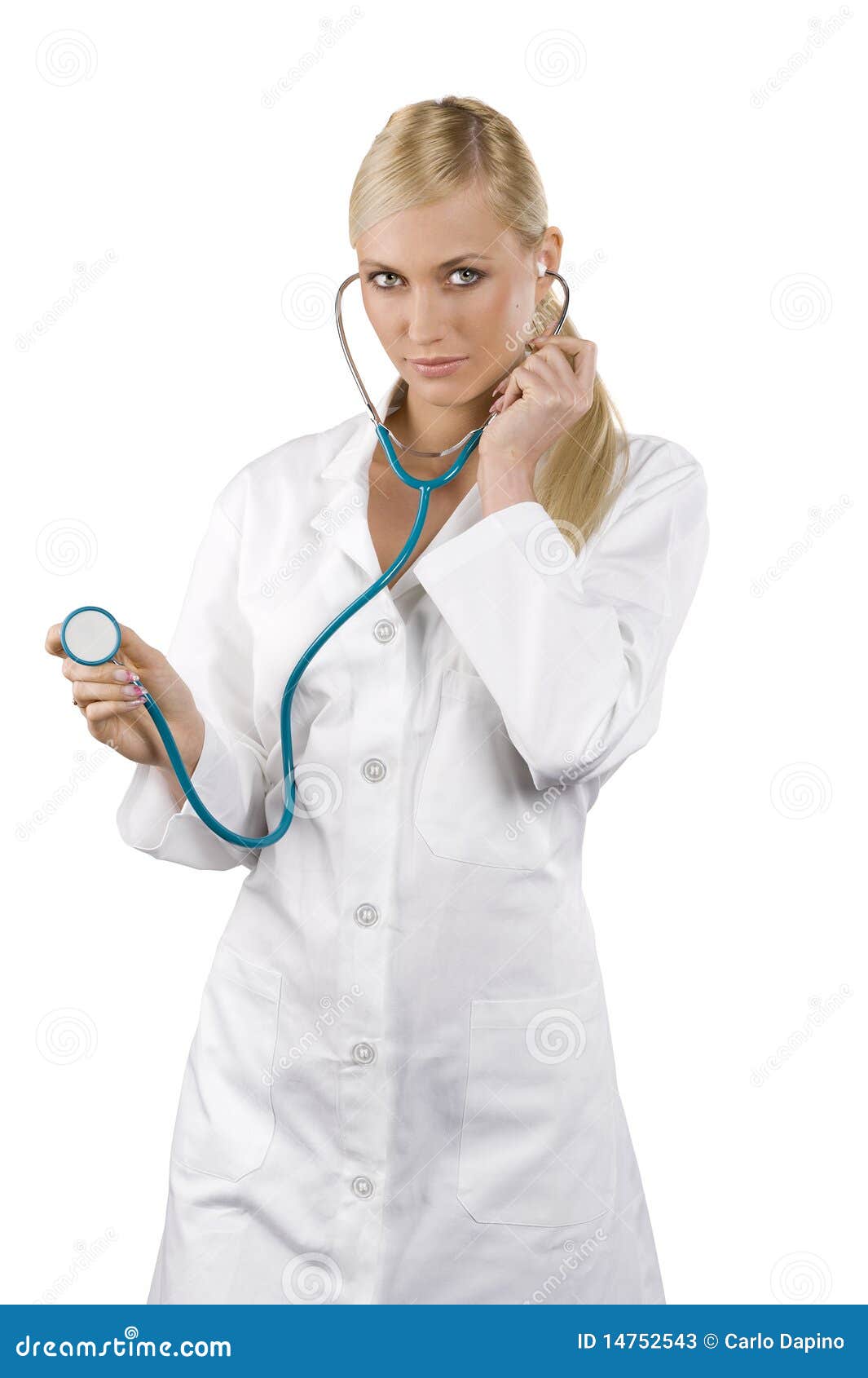 El doctor rubio imagen de archivo. Imagen de hospital - 14752543