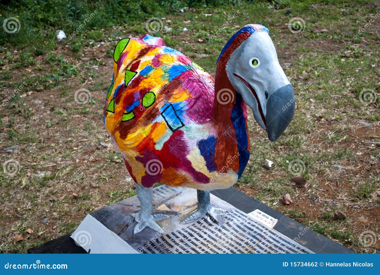 El Dodo colorido fotografía editorial. Imagen de bicentenario - 15734662