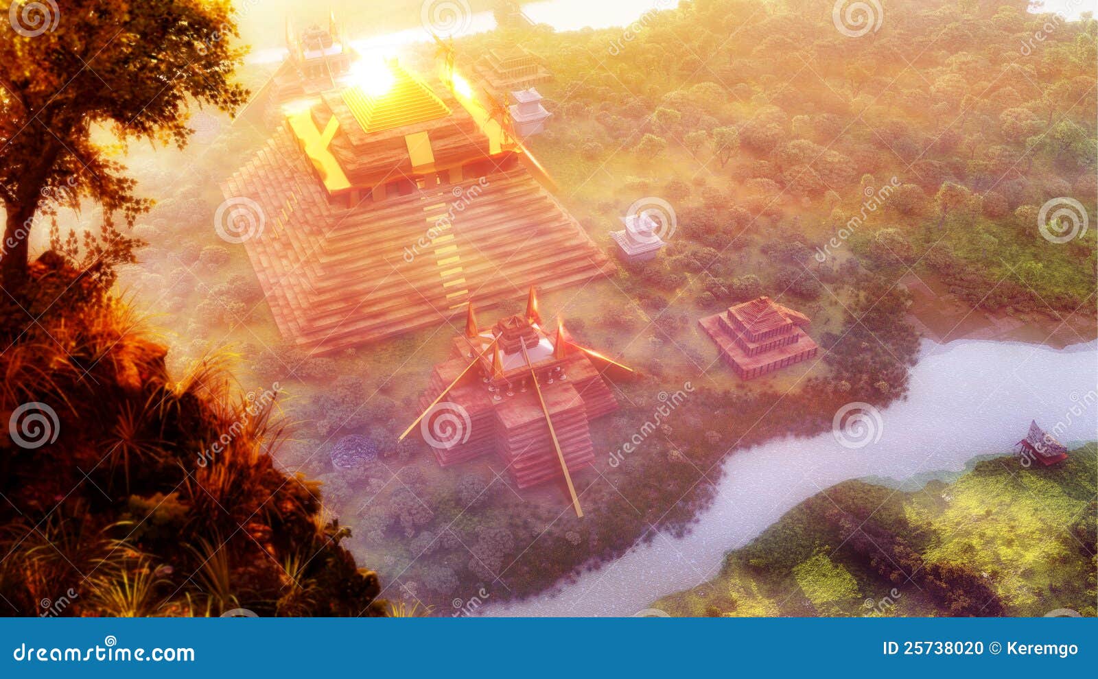 El Dorado stock illustration. Illustration of landscape - 25738020