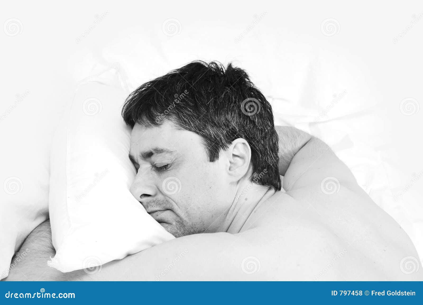 El dormir del hombre foto de archivo. Imagen de muchacho - 797458