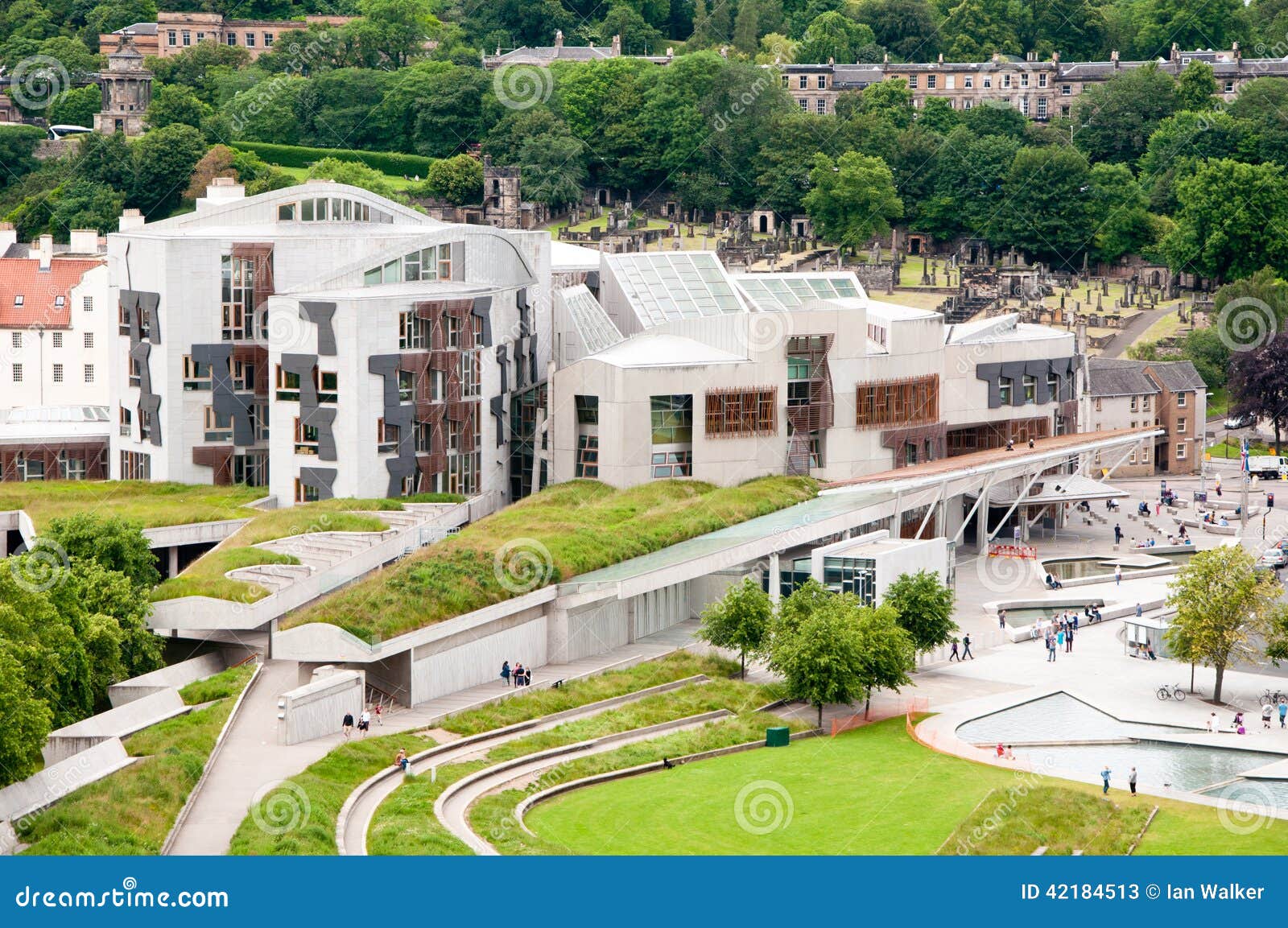El Edificio Del Parlamento Escocés En Hollyrood, Edimburgo, Escocia ...