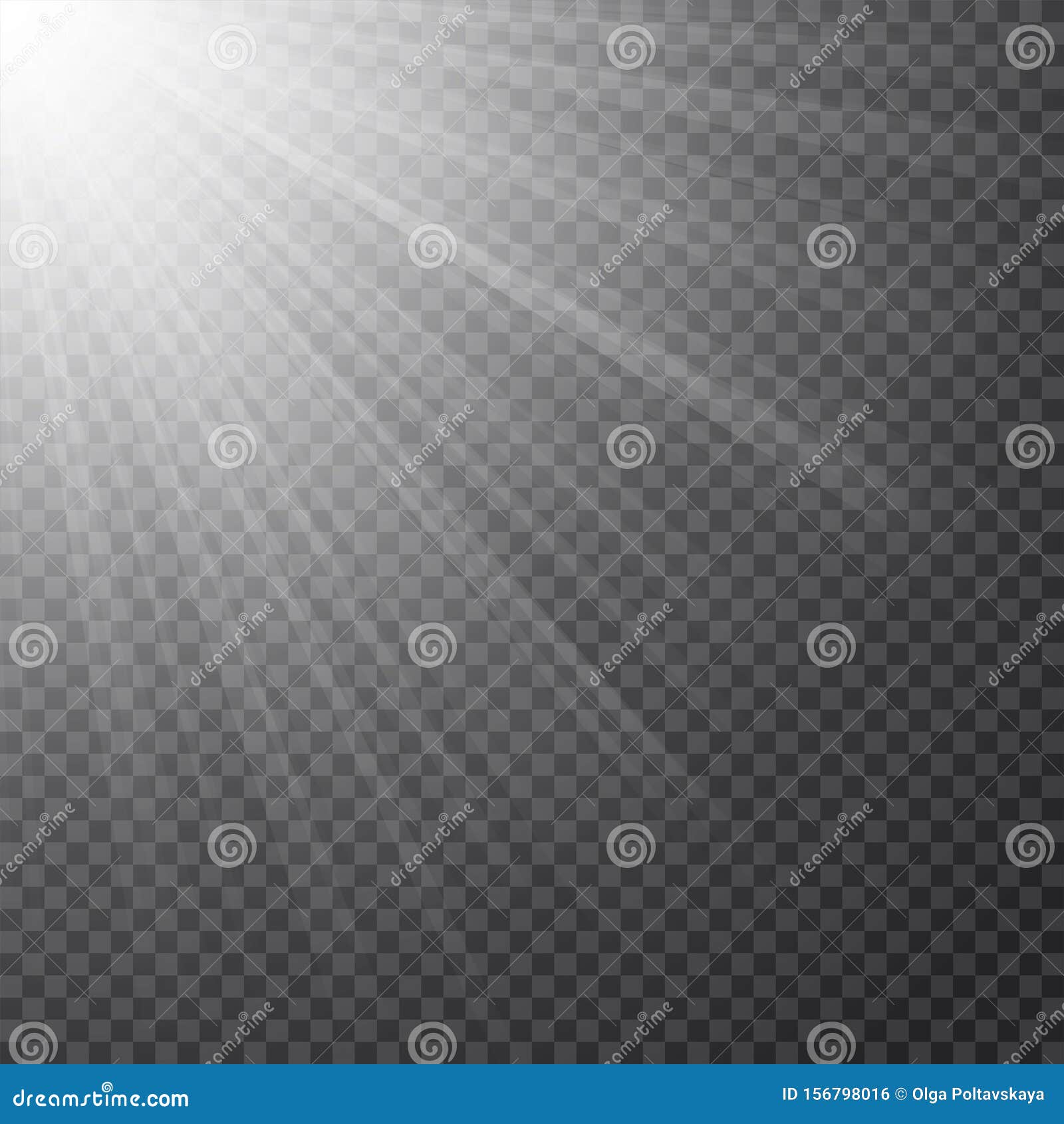 El Efecto Del Brillo Blanco Y Transparente Ilustración del Vector ...
