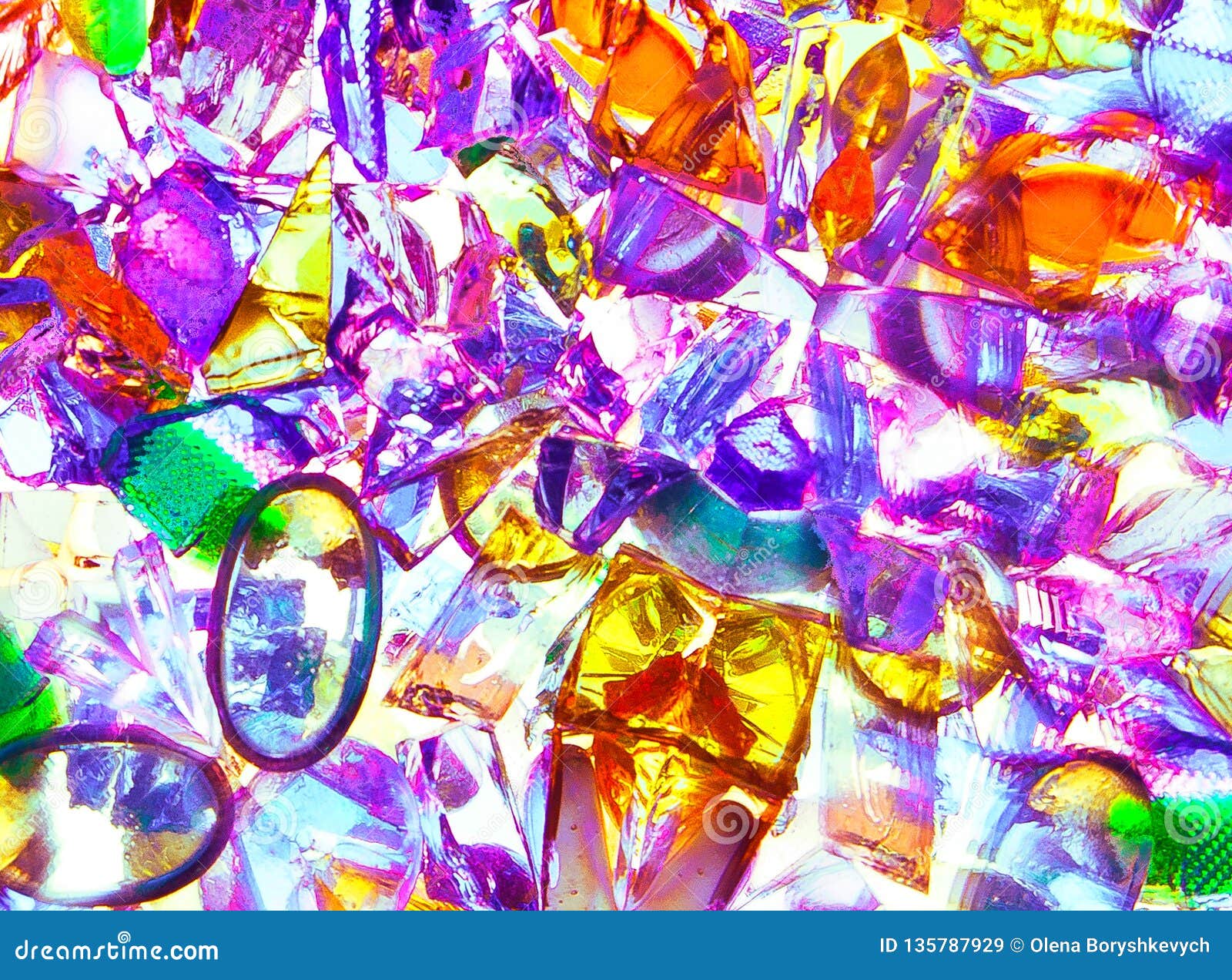 El Ejemplo Abstracto Del Vidrio Coloreado Transparente Imagen de ...