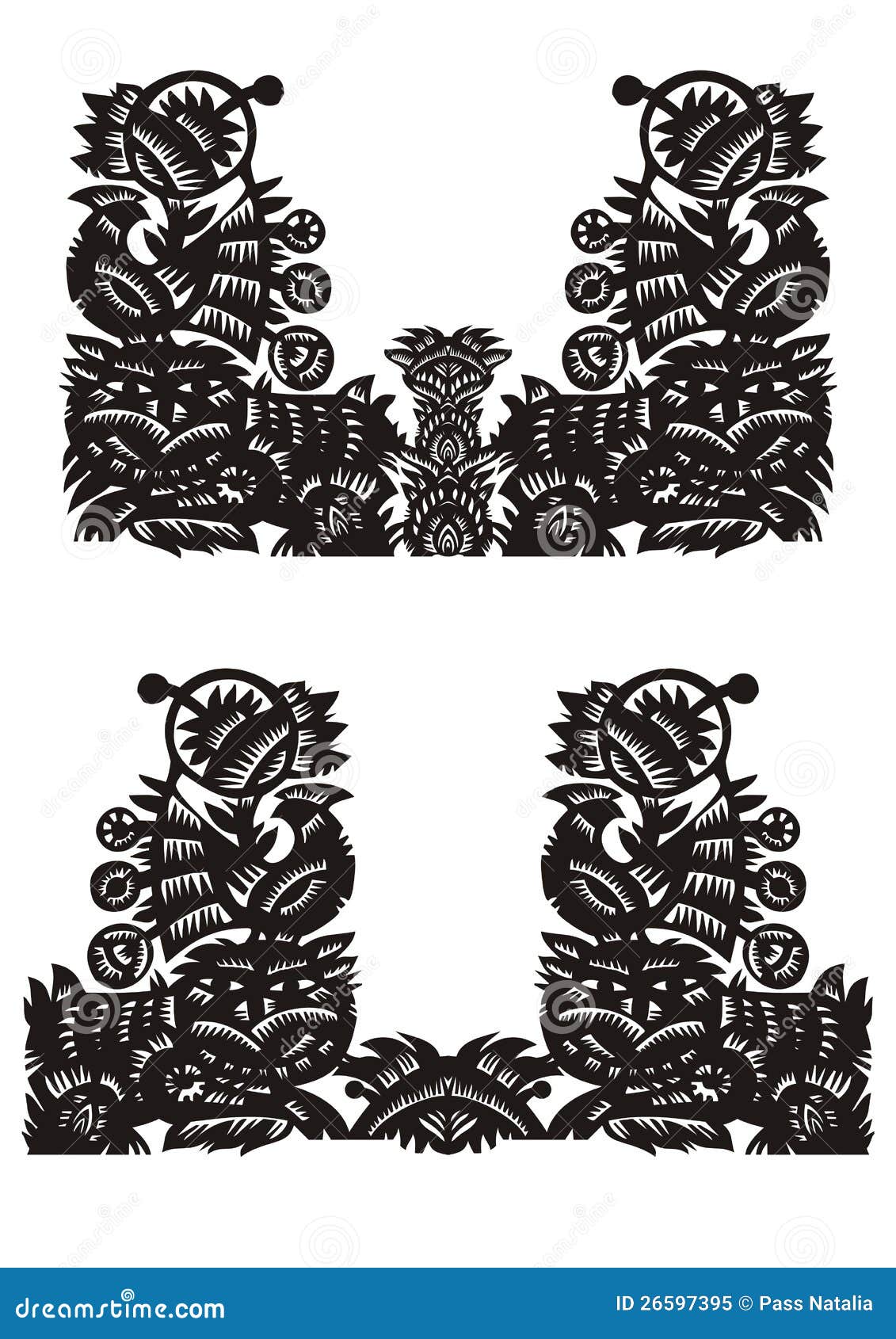 El Enmarcar Adornado Del Vector Ilustración del Vector - Ilustración de ...