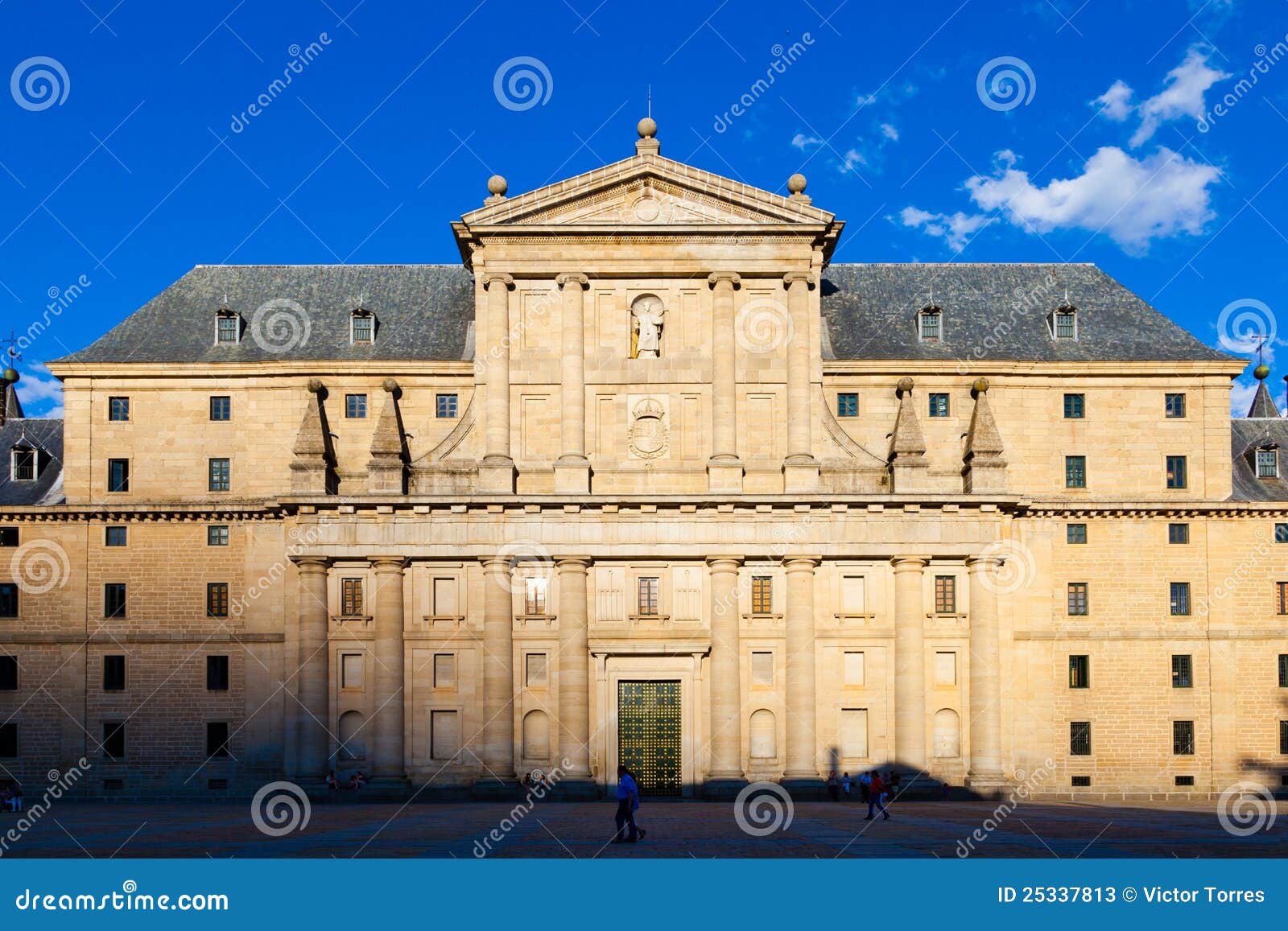 El Escorial Monastery, Madrid Stock Image - Image of royal ...