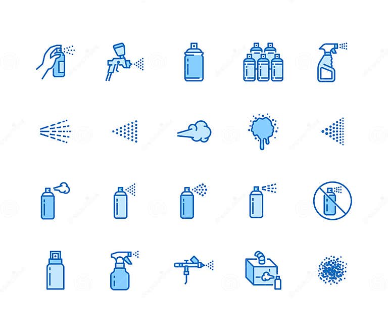 El Espray Puede Alinear Completamente Los Iconos Fijados Mano Con El