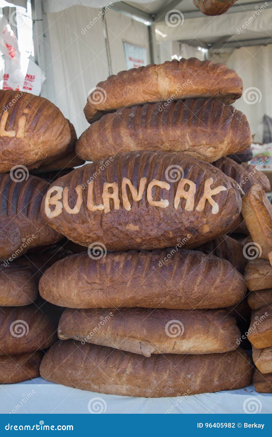 El Estilo Turco Tradicional Hizo El Pan Foto de archivo - Imagen de ...