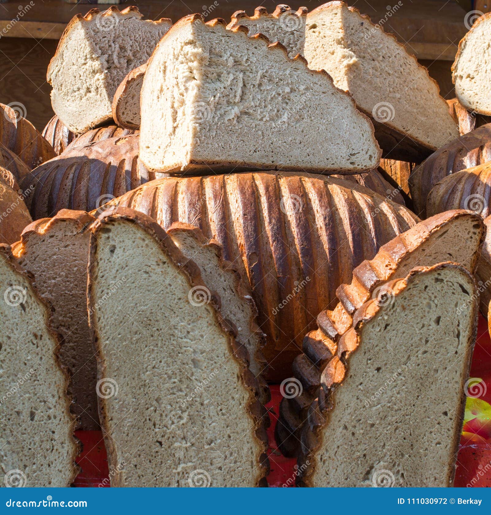 El Estilo Turco Tradicional Hizo El Pan Foto de archivo - Imagen de ...