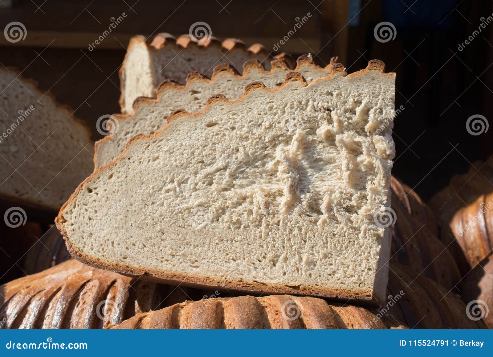 El Estilo Turco Tradicional Hizo El Pan Imagen de archivo - Imagen de ...