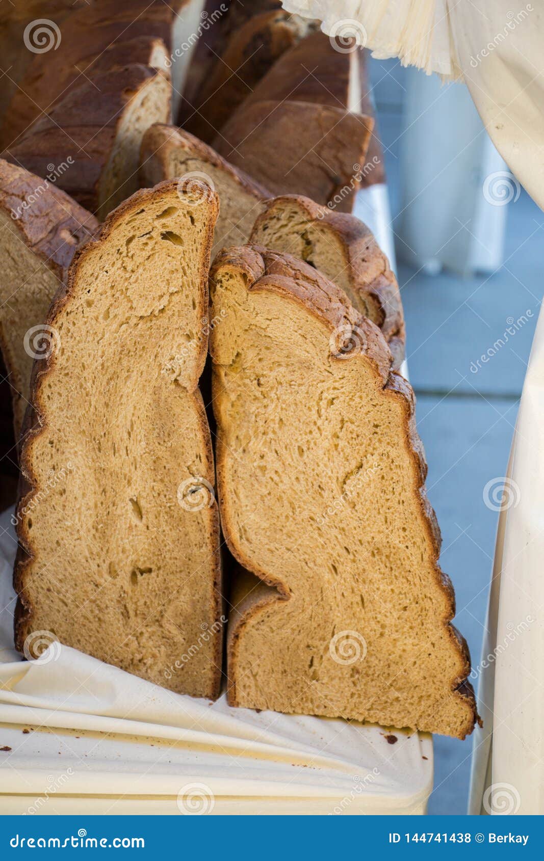 El Estilo Turco Tradicional Hizo El Pan Foto de archivo - Imagen de ...