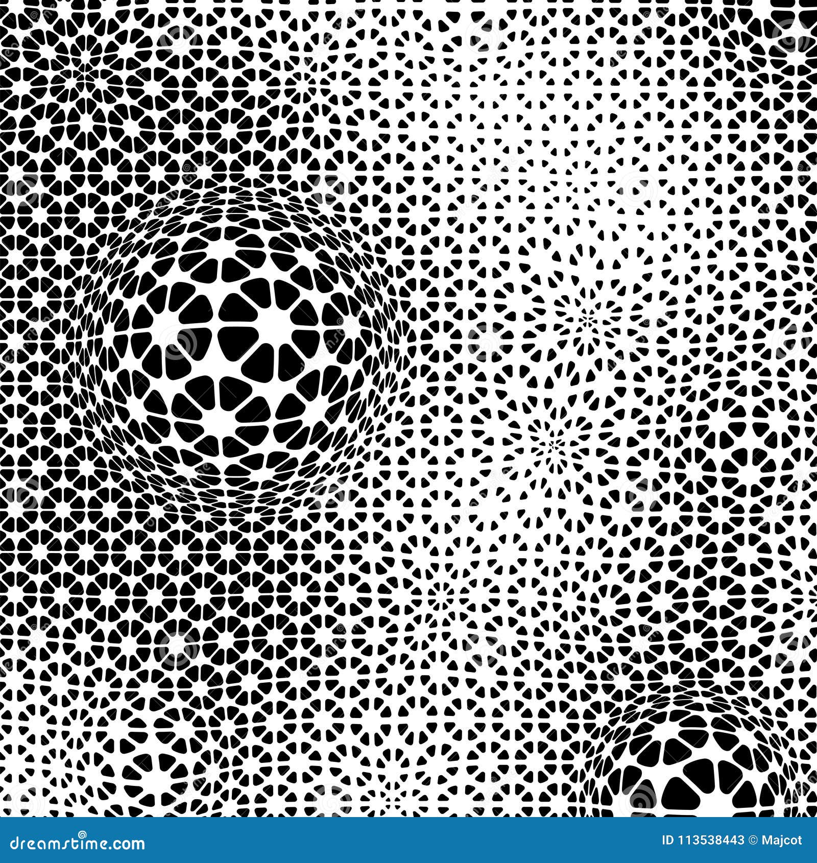 El Extracto De Minimalistic Puntea El Ejemplo Ilustración del Vector ...