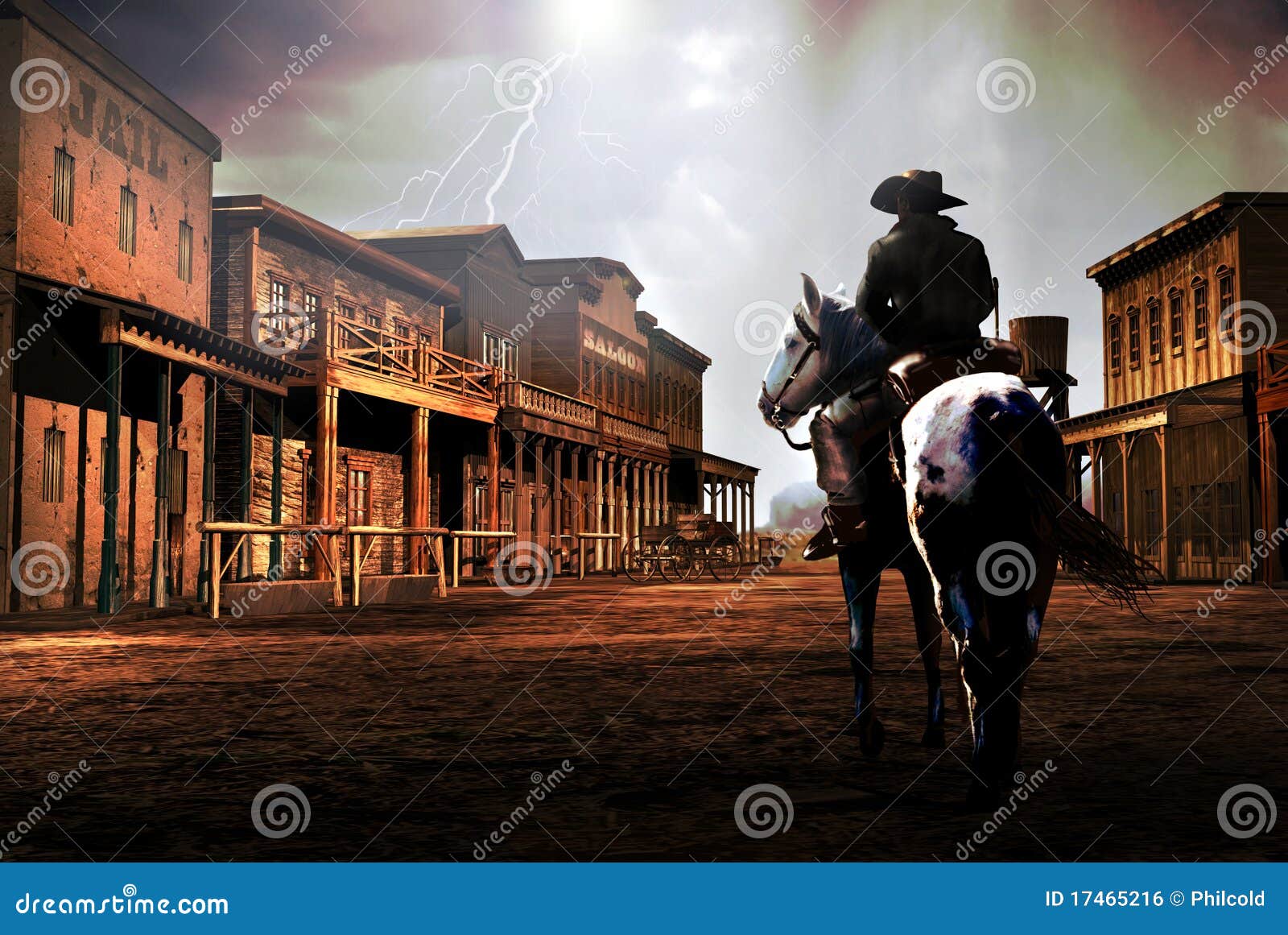 El forastero stock de ilustración. Ilustración de puerta - 17465216