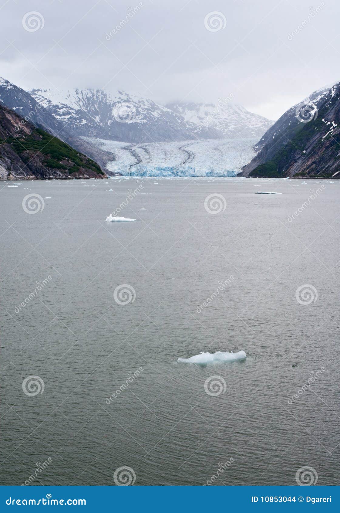 El glaciar de Dawes foto de archivo. Imagen de brazo - 10853044