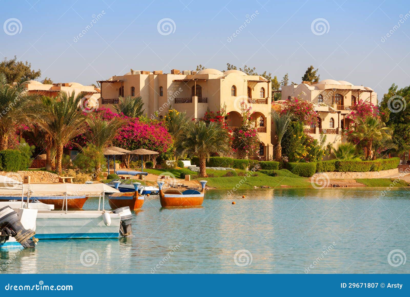 El Gouna. Egypt stock image. Image of horizontal, egypt - 29671807