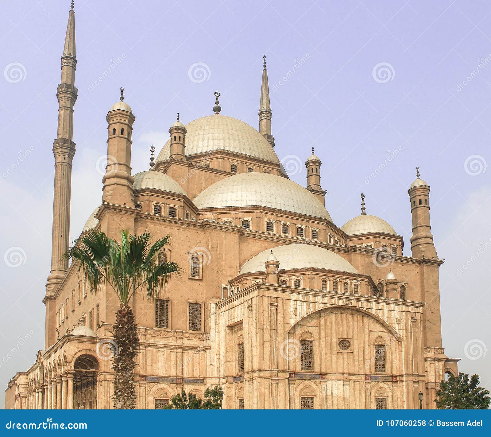 El Gran Castillo, Mohamed Ali Castle En El Cairo, Egipto Foto de ...