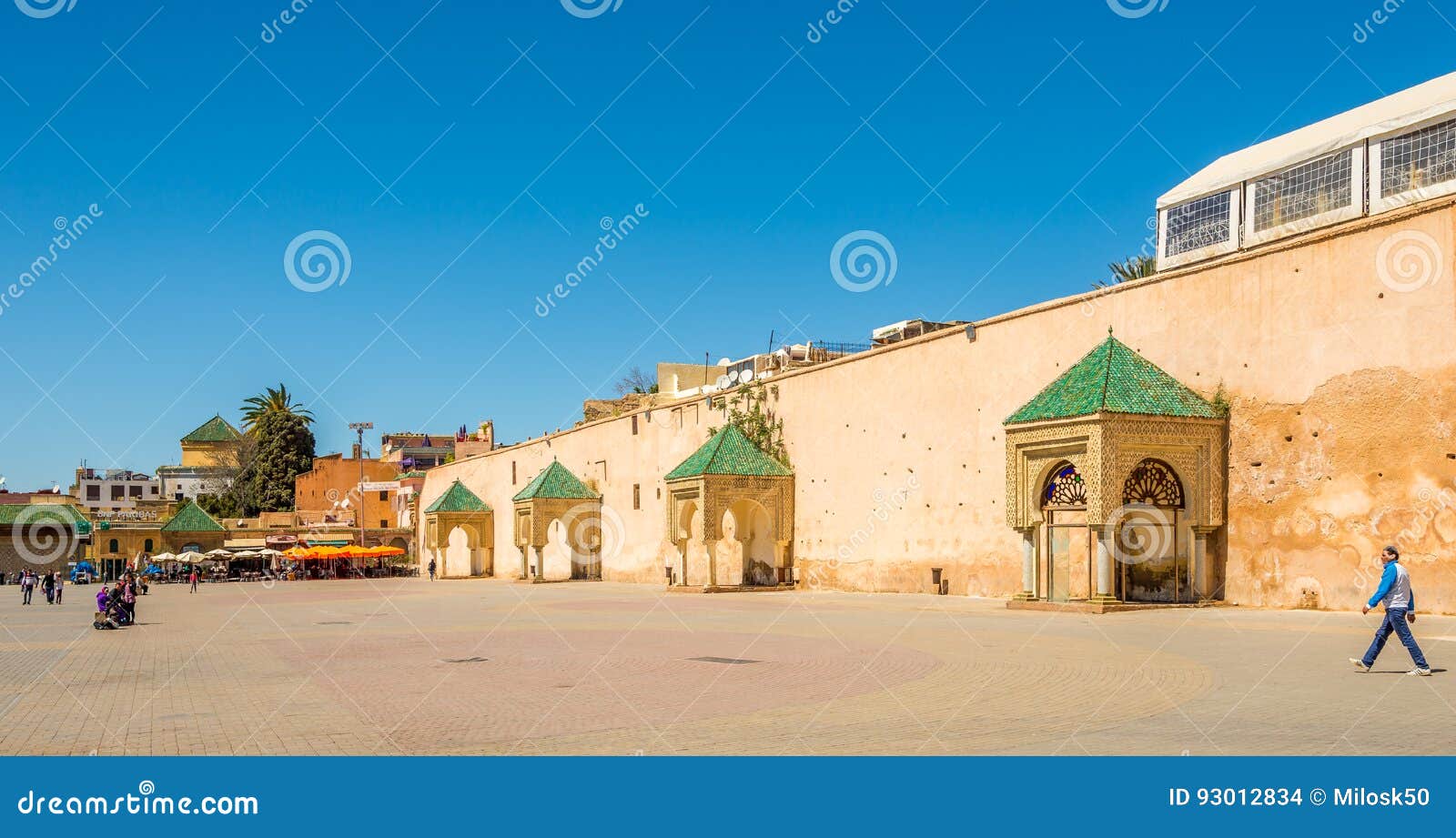 At the El Hedim Square in Meknes - Morocco Editorial Stock Image ...