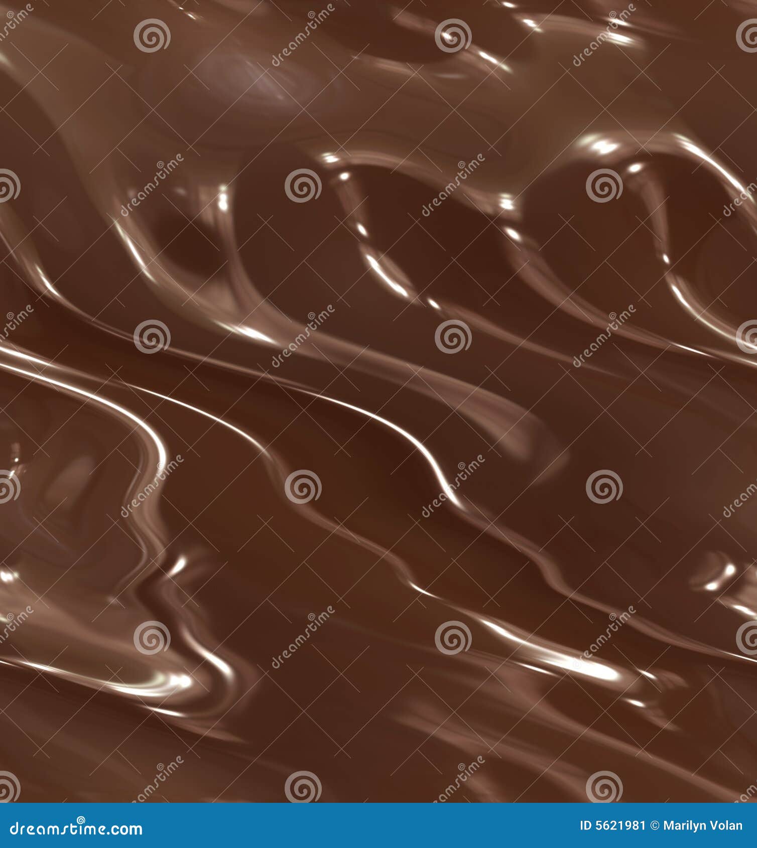 El Helar Liso Del Chocolate Stock de ilustración - Ilustración de ...