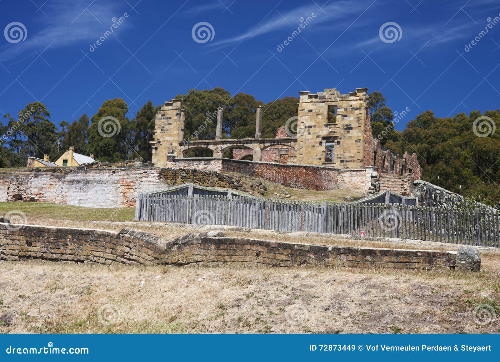 El Hospital Del Port Arthur Imagen de archivo editorial - Imagen de ...