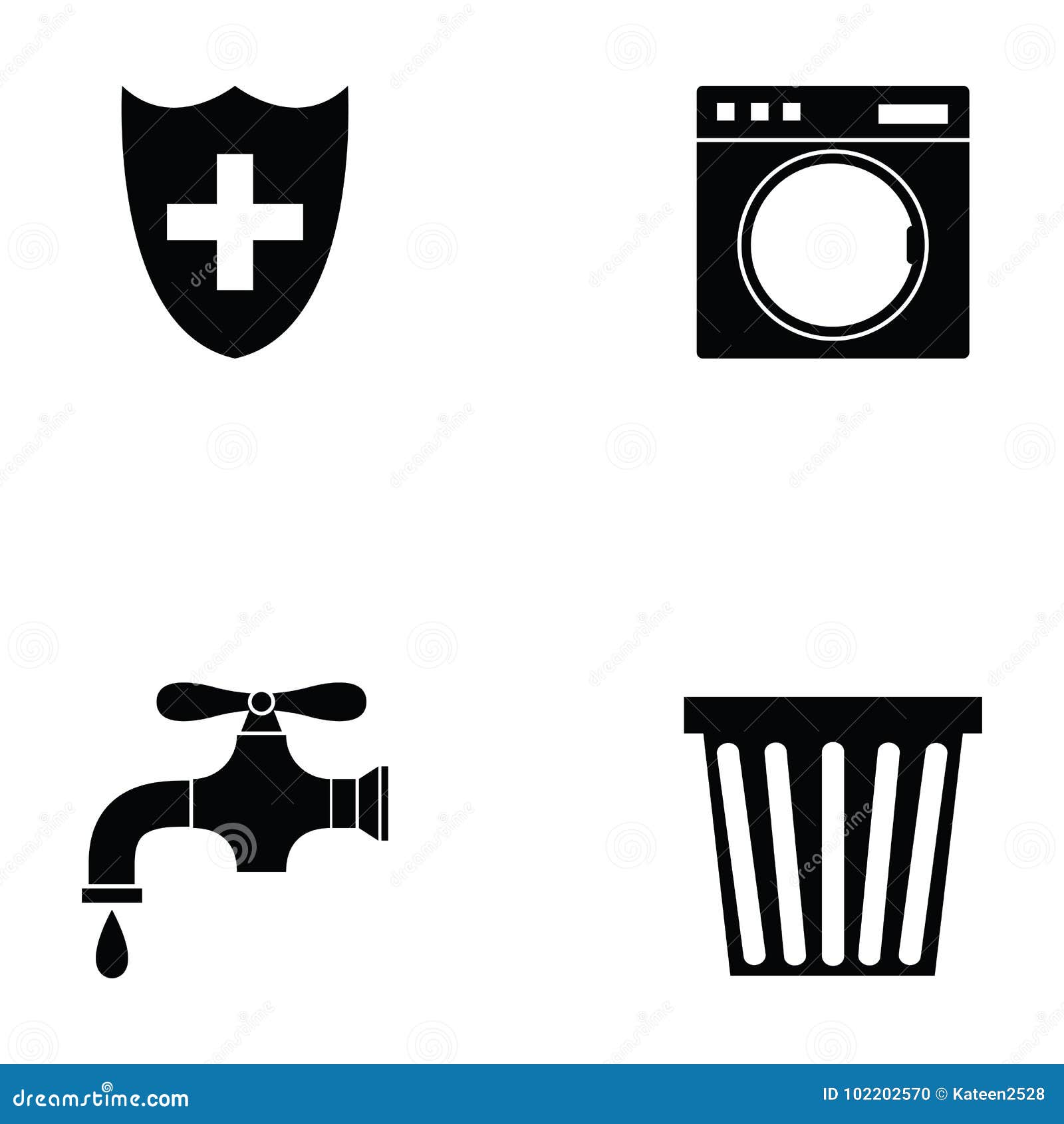 El icono limpio ilustración del vector. Ilustración de icono - 102202570