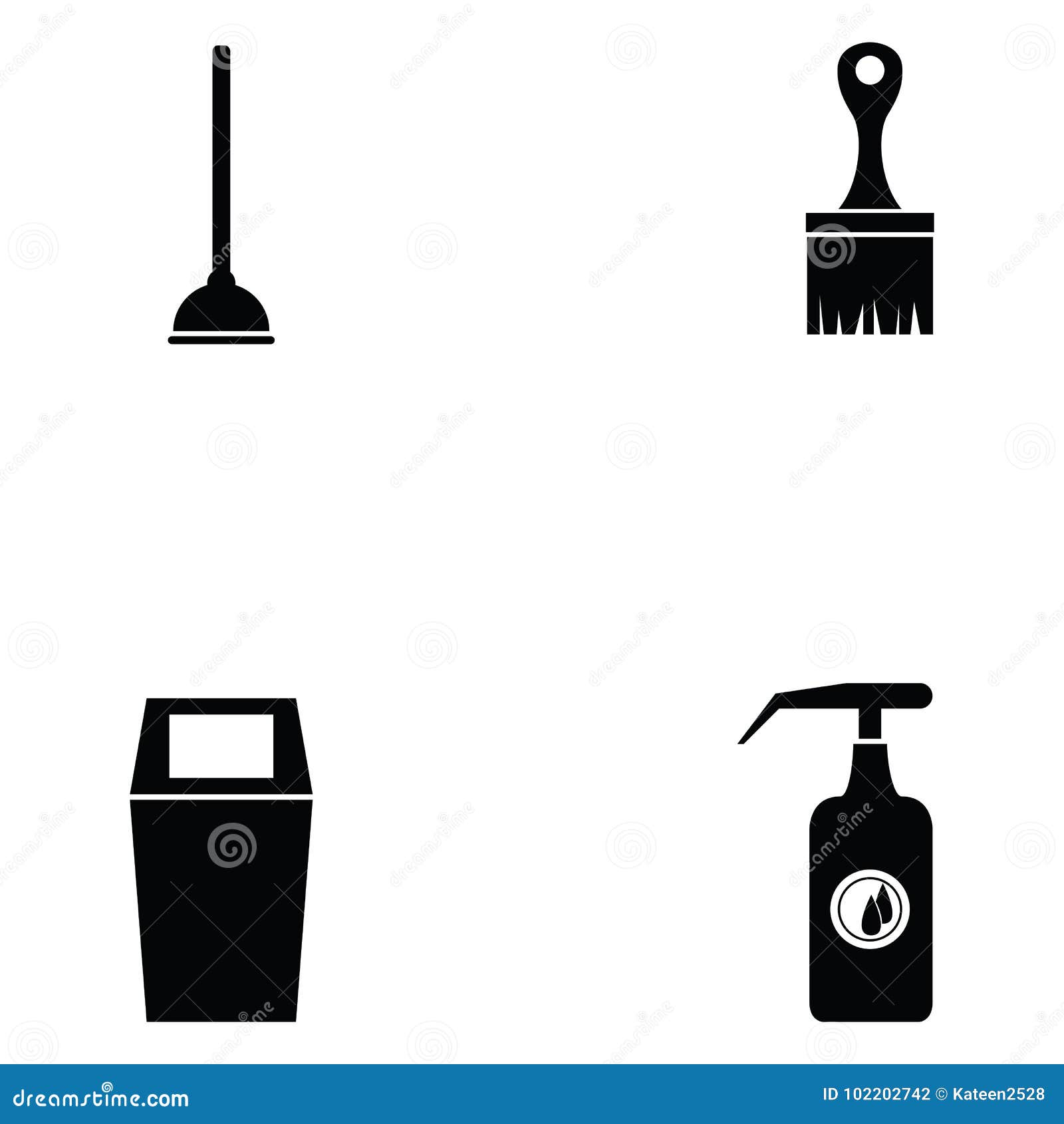 El icono limpio ilustración del vector. Ilustración de azul - 102202742