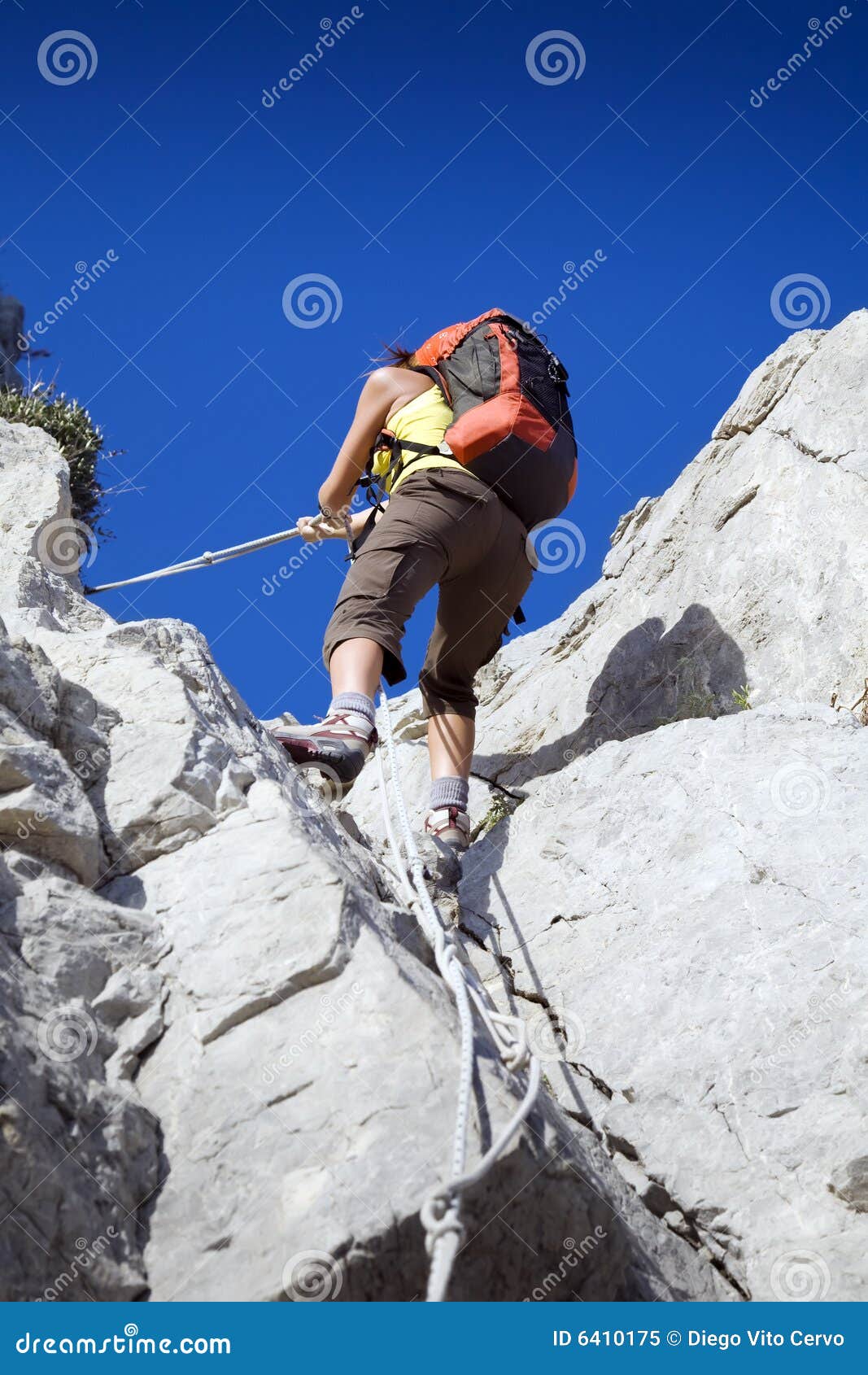 El ir de excursión imagen de archivo. Imagen de exterior - 6410175