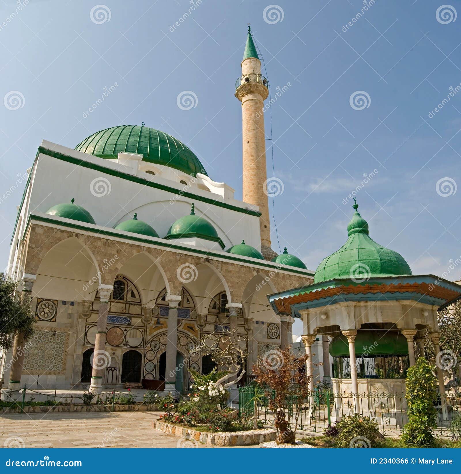 El-Jazzar stock photo. Image of minaret, religion, jazzar - 2340366