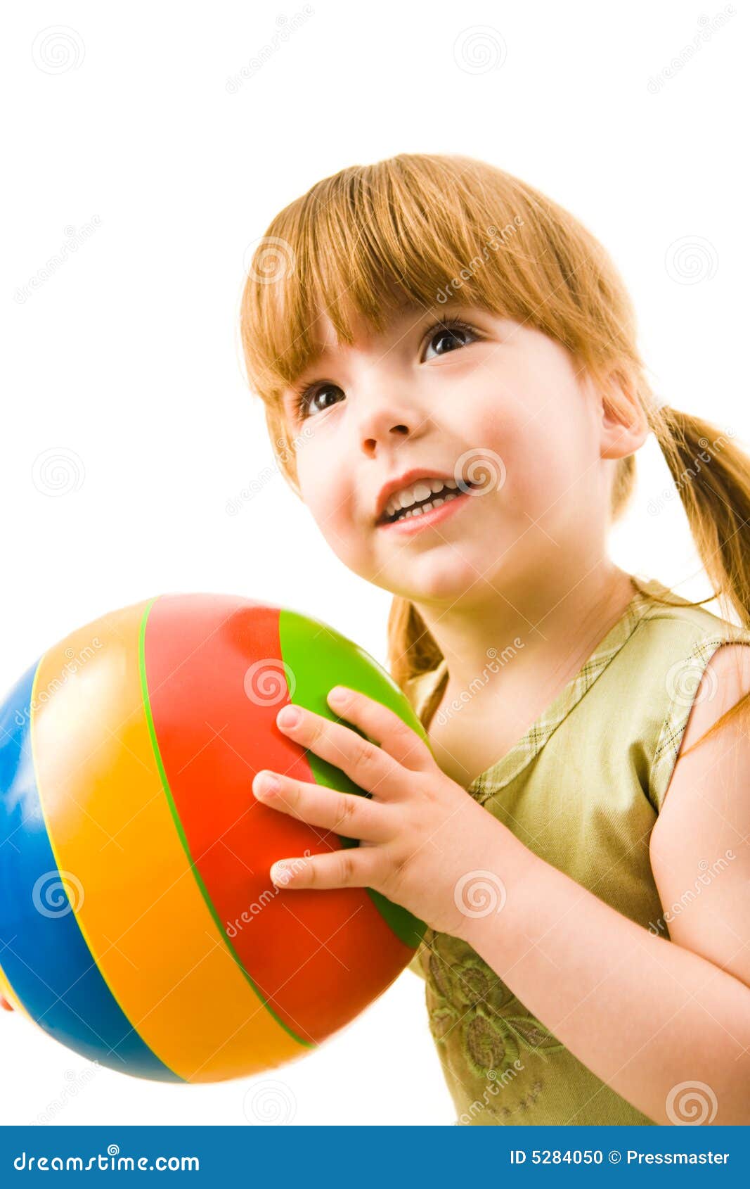 El jugar con la bola foto de archivo. Imagen de goce, poco - 5284050