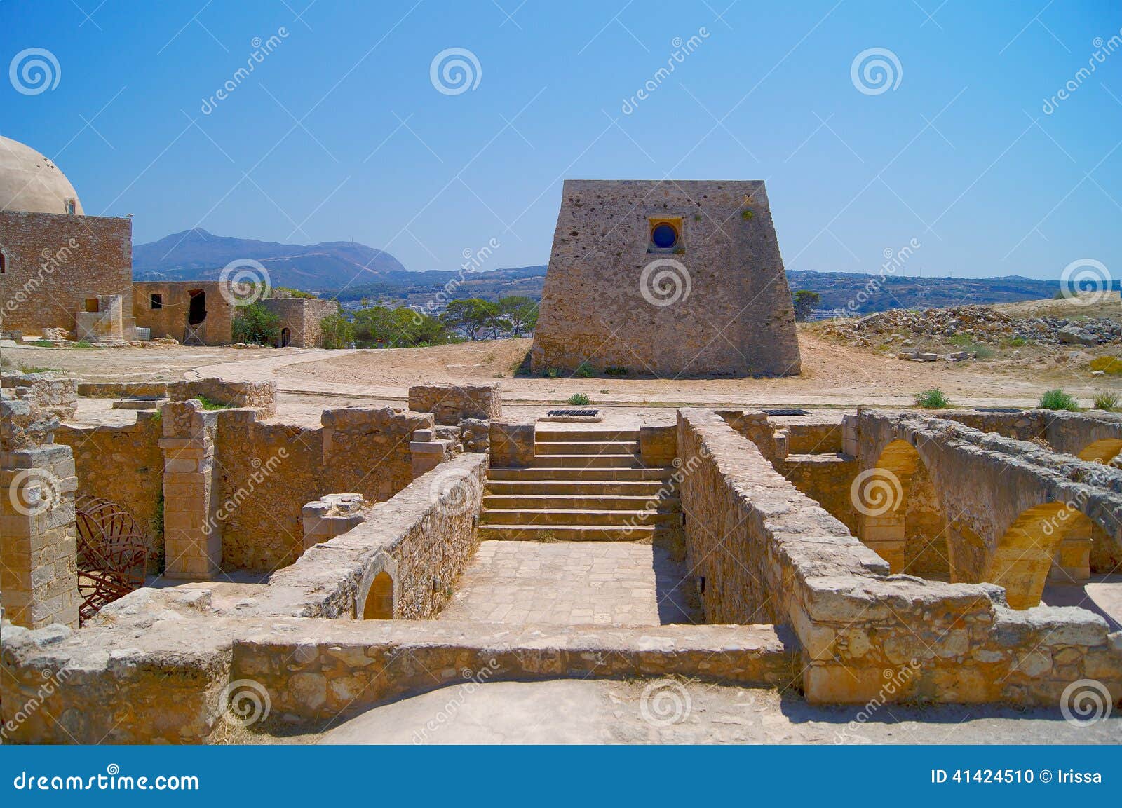 El Laberinto Del Minotaur, Creta Foto de archivo - Imagen de grecia ...