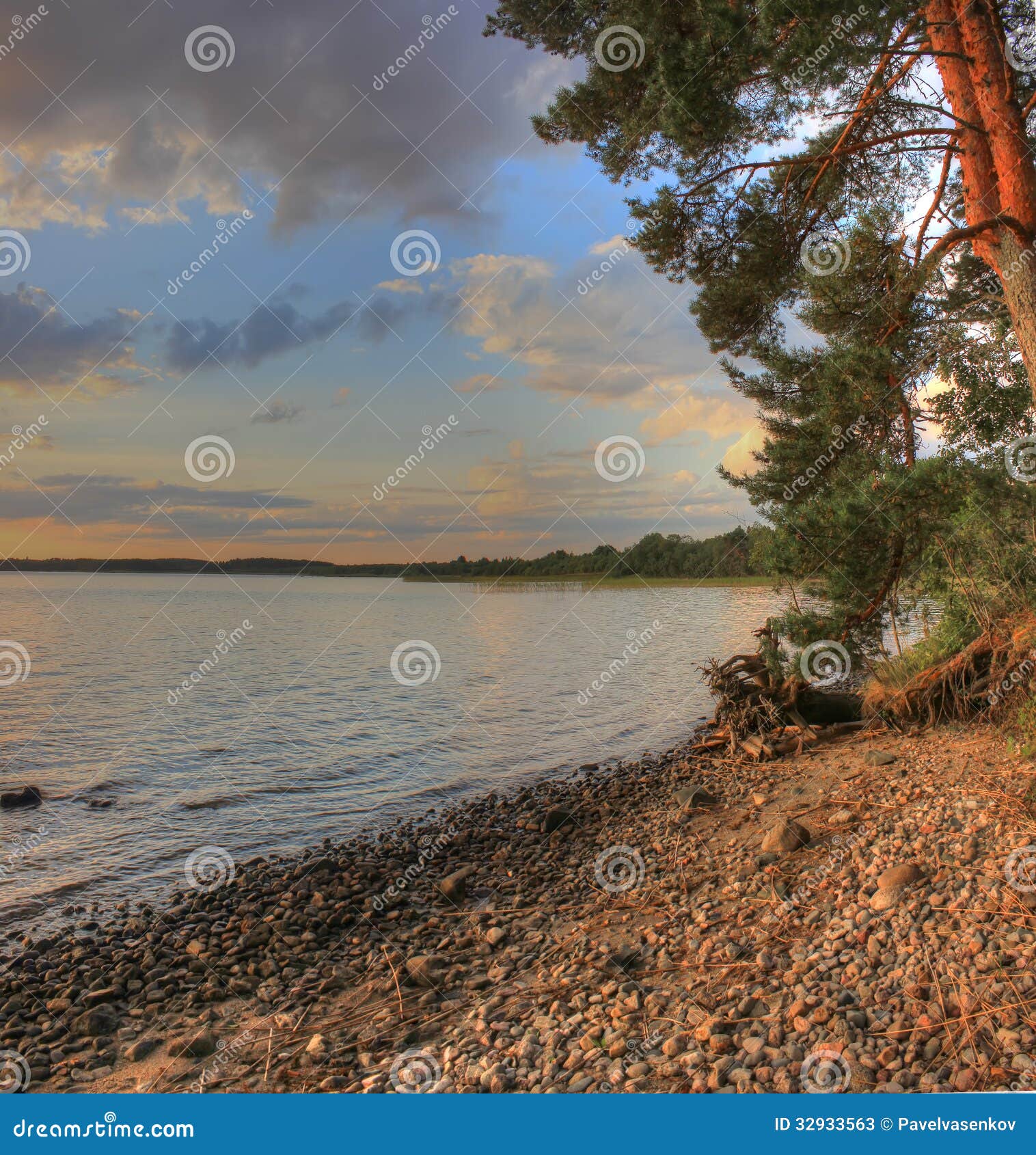 El Lago Onega, Karelia, Rusia Imagen de archivo - Imagen de paisaje ...