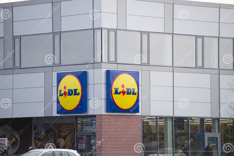 El Logotipo De La Marca LIDL Fotografía editorial - Imagen de ...