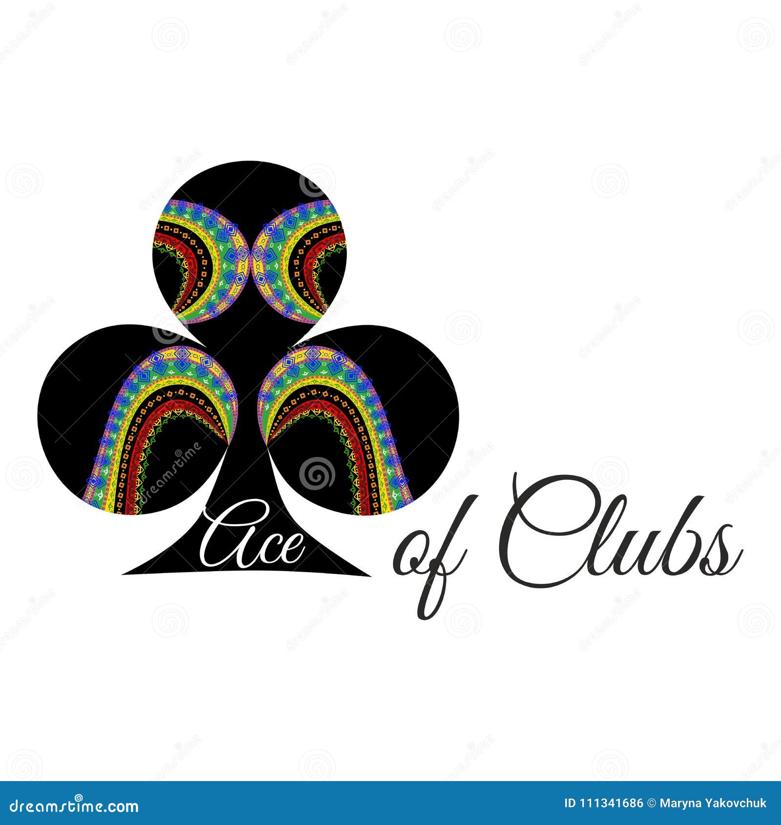 El logotipo de los clubs ilustración del vector. Ilustración de glamour ...