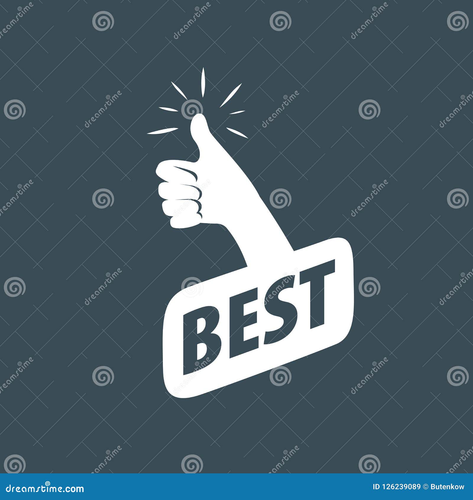 El Logotipo Del Vector Tiene Gusto Ilustración del Vector - Ilustración ...