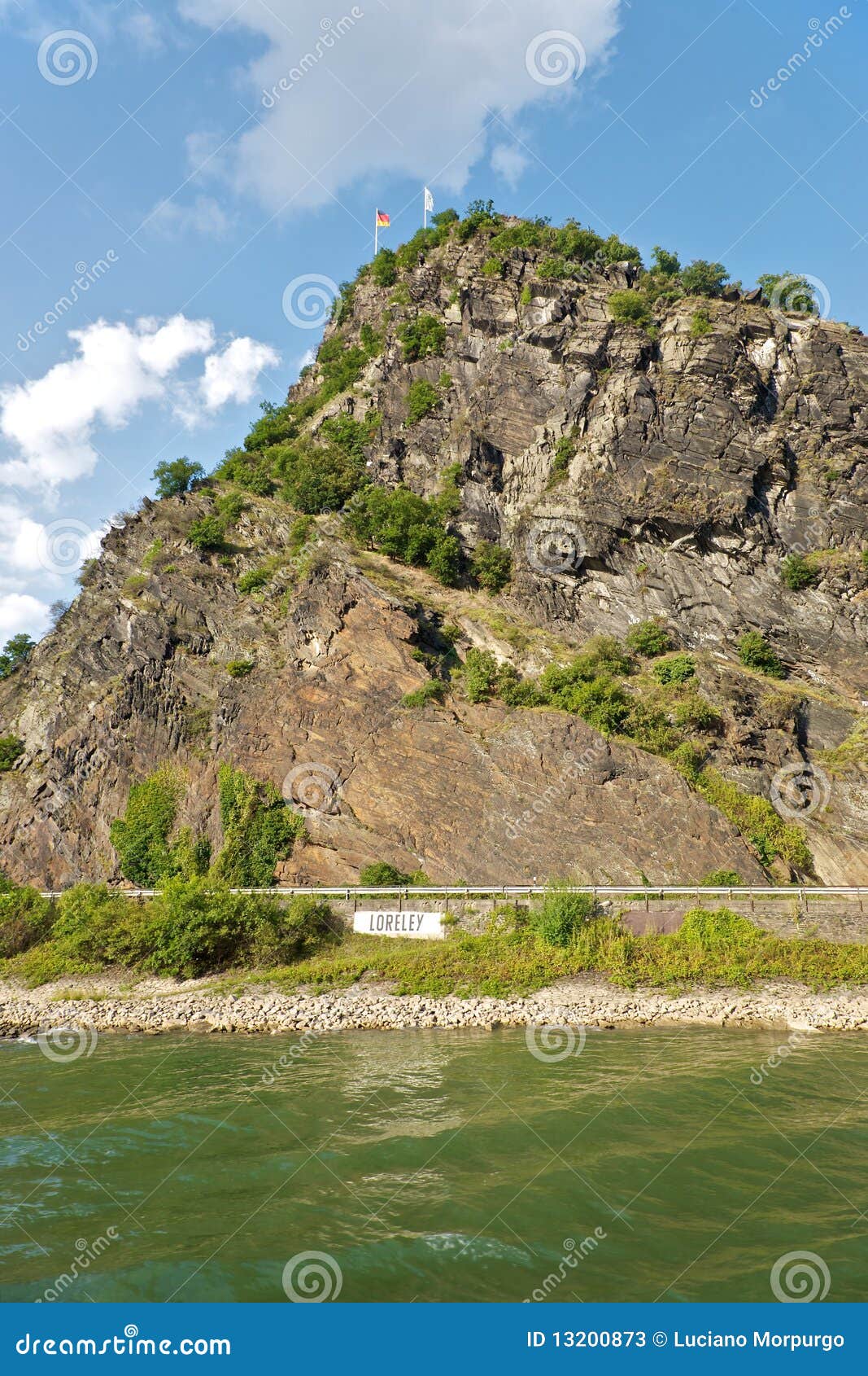 El Loreley, Alemania imagen de archivo. Imagen de alemania - 13200873
